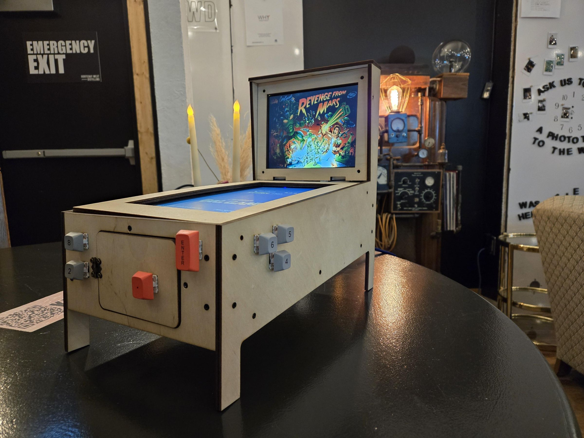 Small Virtual Pinball Machine With Surround Sound! : 18 Steps (with ...