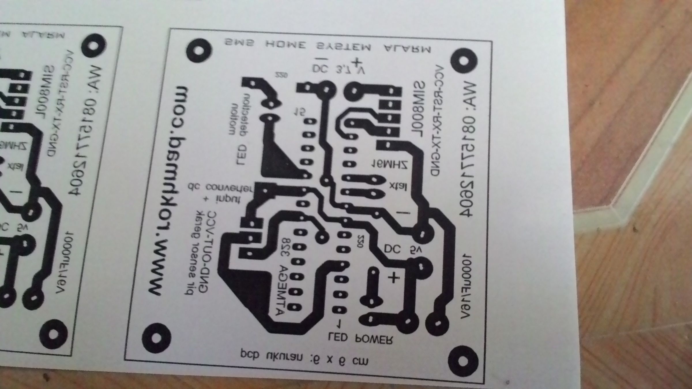 SMS System Alarm Using Sim 800L, Motion Detector and Atmega 328 : 5 ...