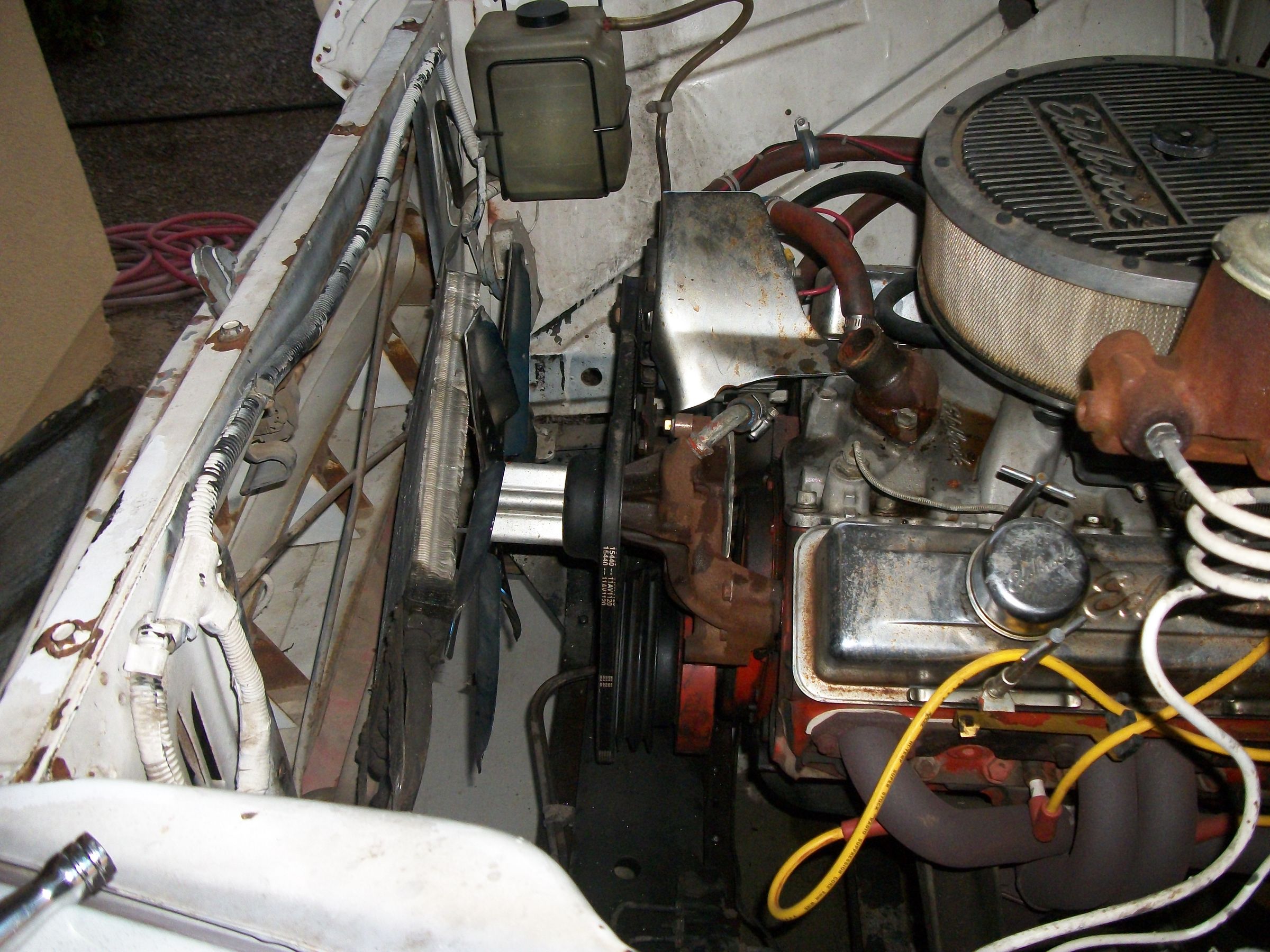 How to Install a New Radiator in a 1957 Chevy Truck : 11 Steps (with ...