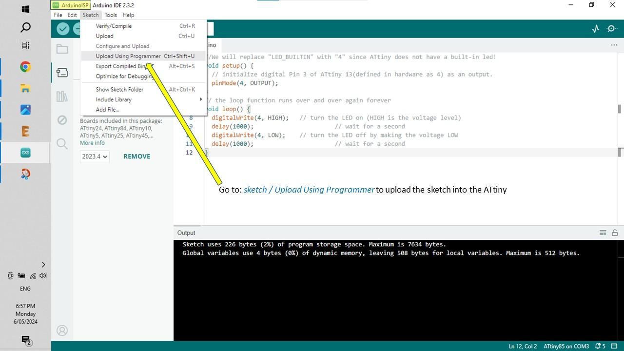 How to Program a ATtiny With Arduino : 7 Steps - Instructables
