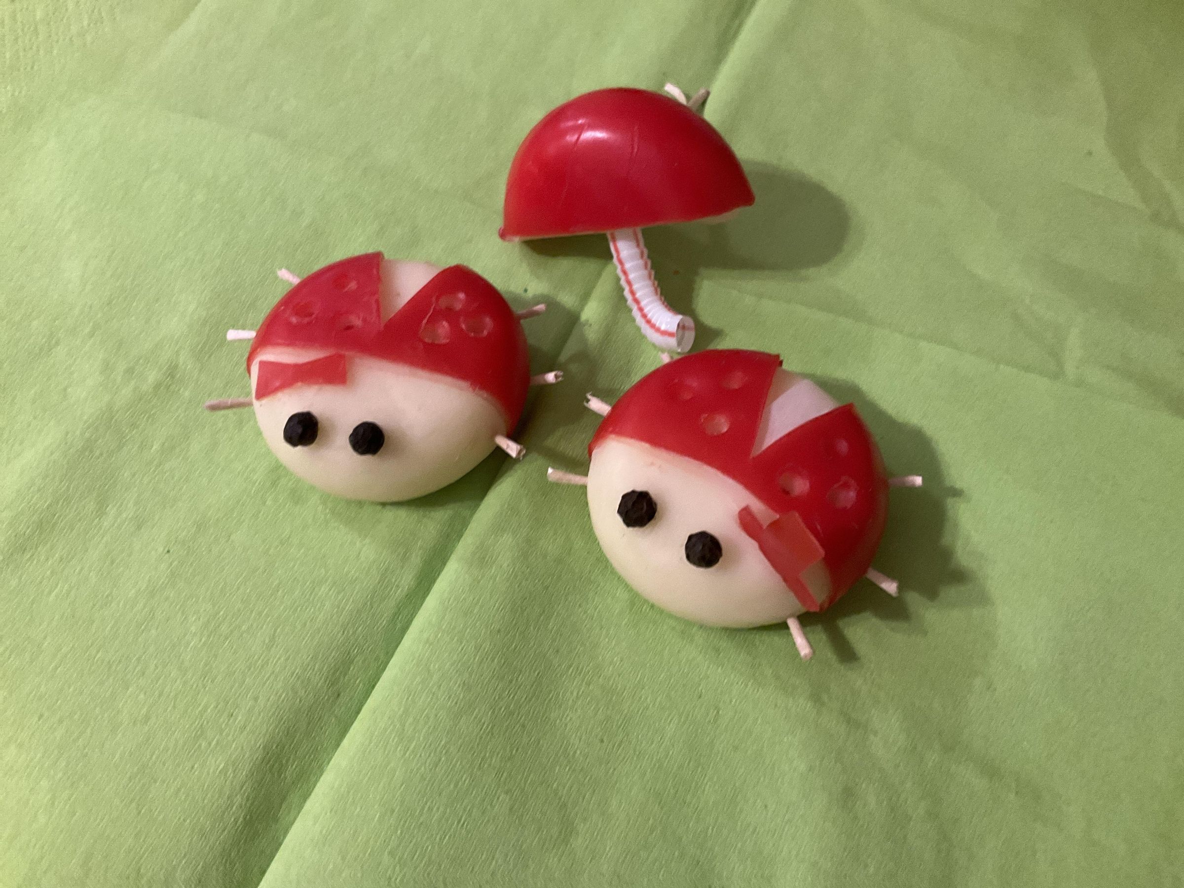 Cheese Ladybugs :) Very Cute - Instructables