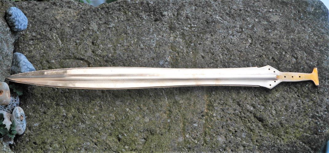 Cast a Celtic Bronze Sword (Beautiful, Authentic Leaf-Shaped Ewart Park ...