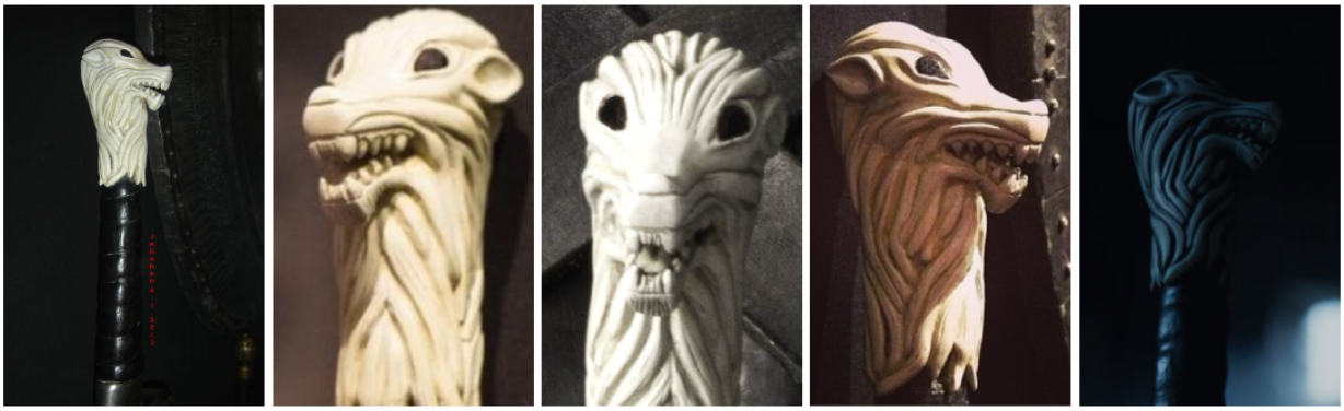 Resin Casting Jon Snow's Longclaw Direwolf Pommel : 15 Steps (with ...