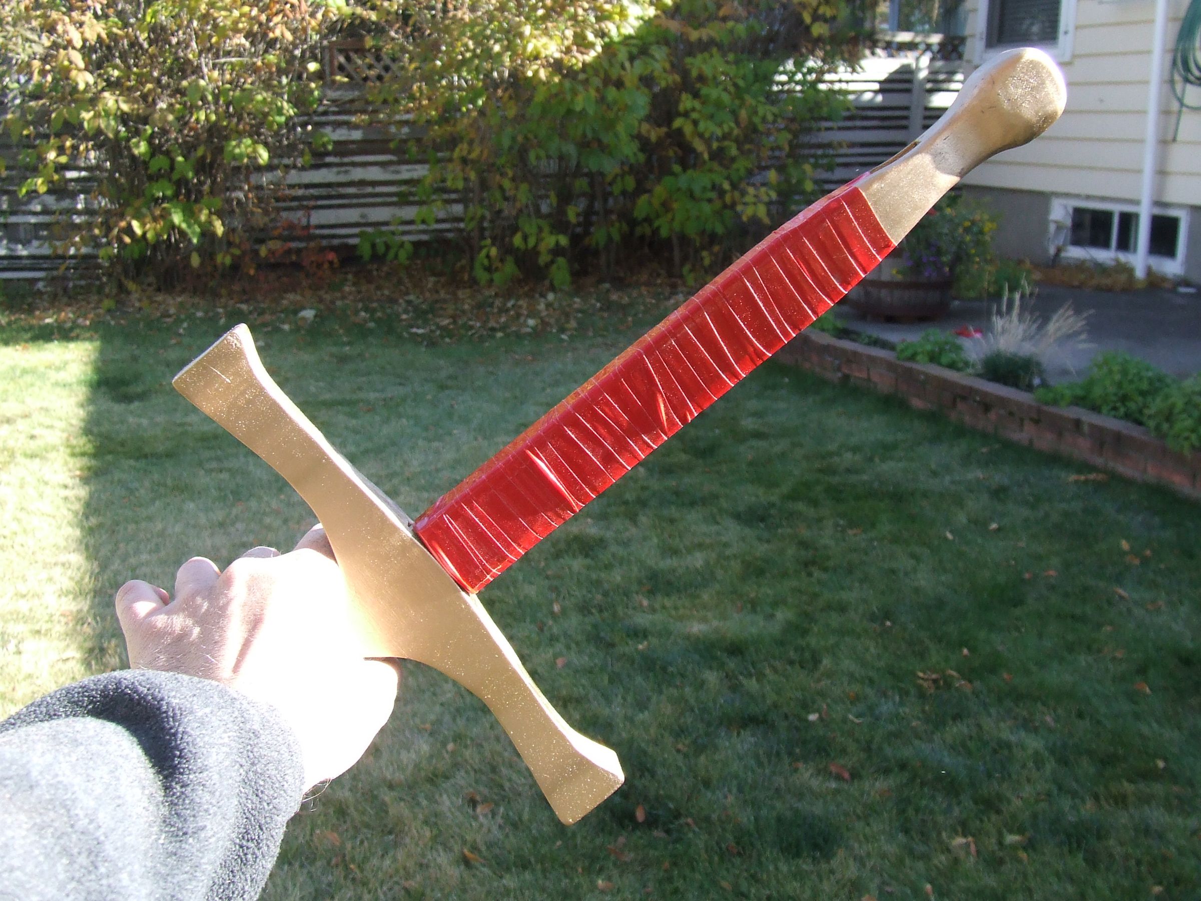 Wooden Prop Sword : 5 Steps (with Pictures) - Instructables