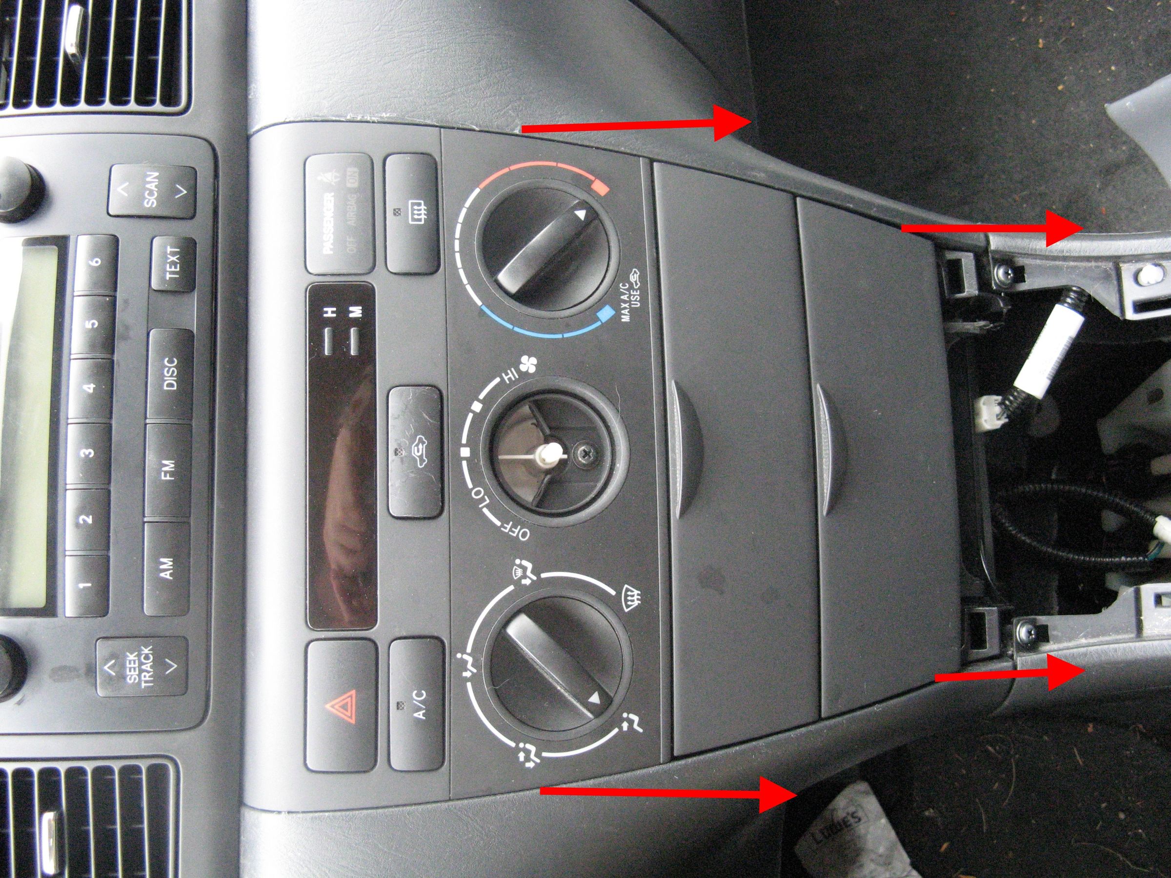 Installing an IPod Interface Cable Into a Toyota Corolla : 5 Steps ...