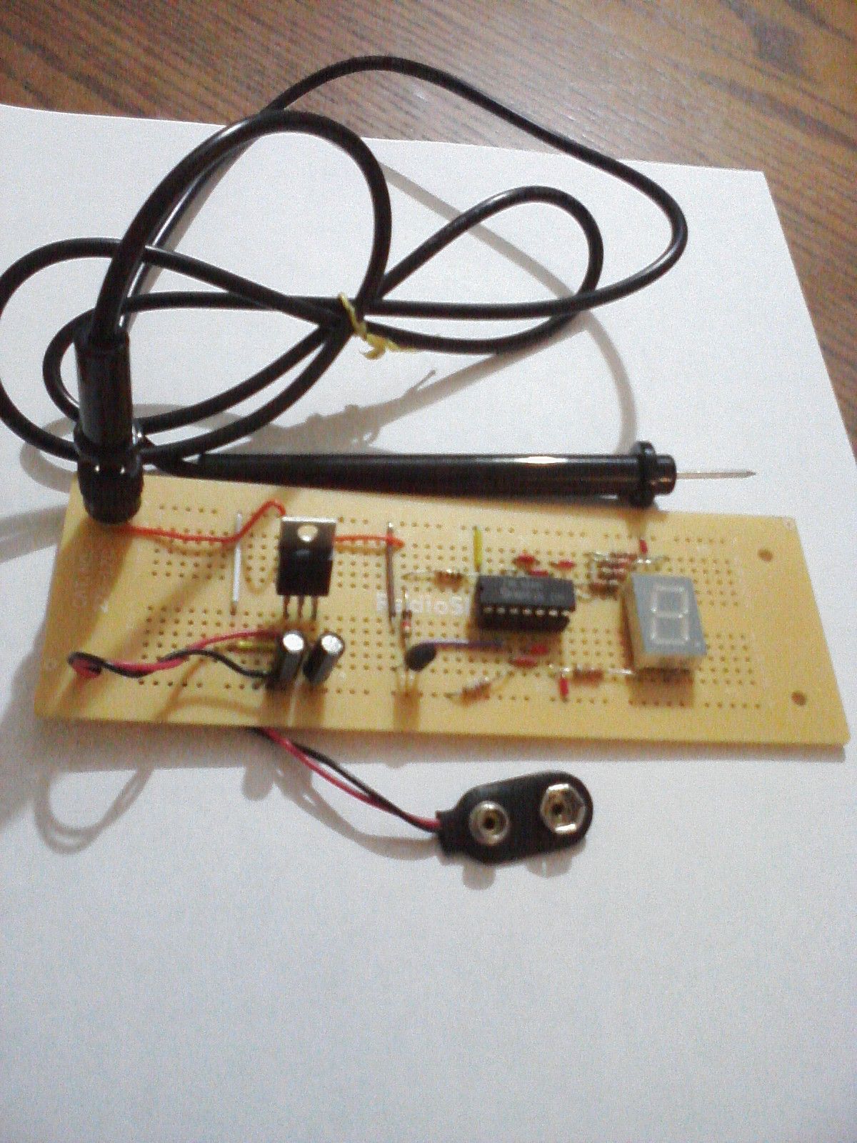 Logic Probe W/display : 4 Steps - Instructables