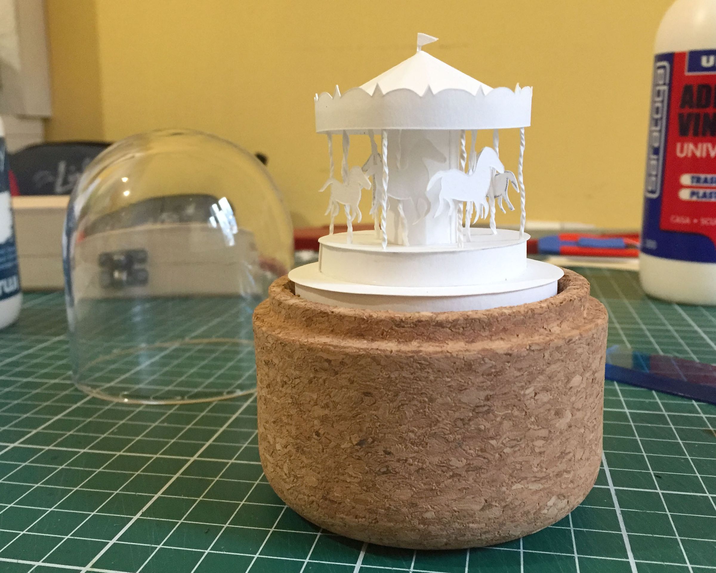 DIY Miniature Paper Carousel : 9 Steps (with Pictures) - Instructables