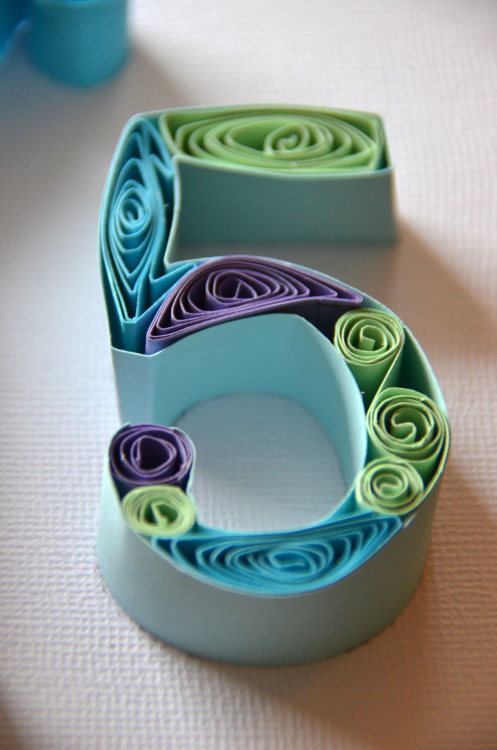 Paper Quilling Numbers 2015 : 6 Steps (with Pictures) - Instructables