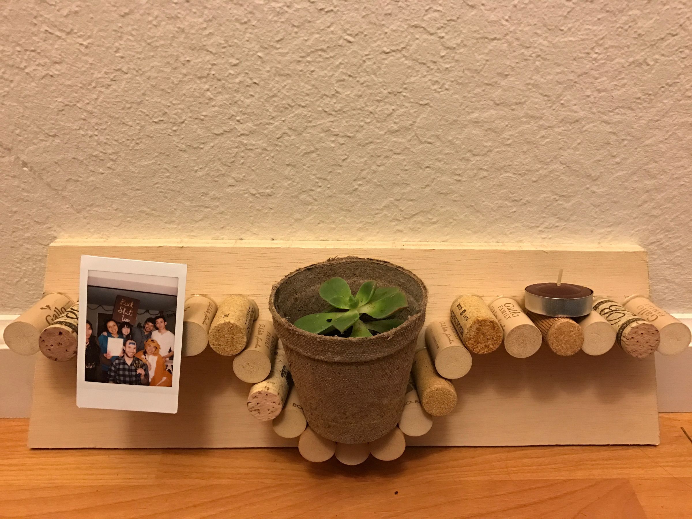 Wine Cork Shelf : 3 Steps (with Pictures) - Instructables