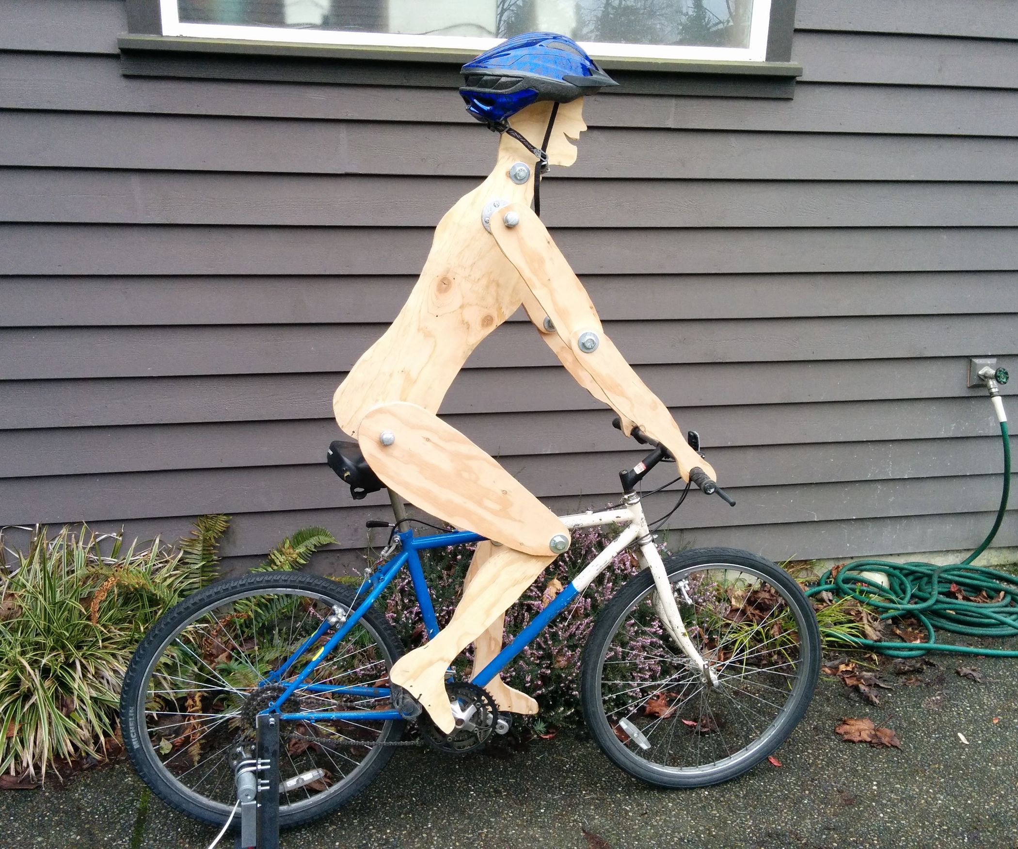 Simple 'Biking Figure' Kinetic Sculpture : 3 Steps (with Pictures ...