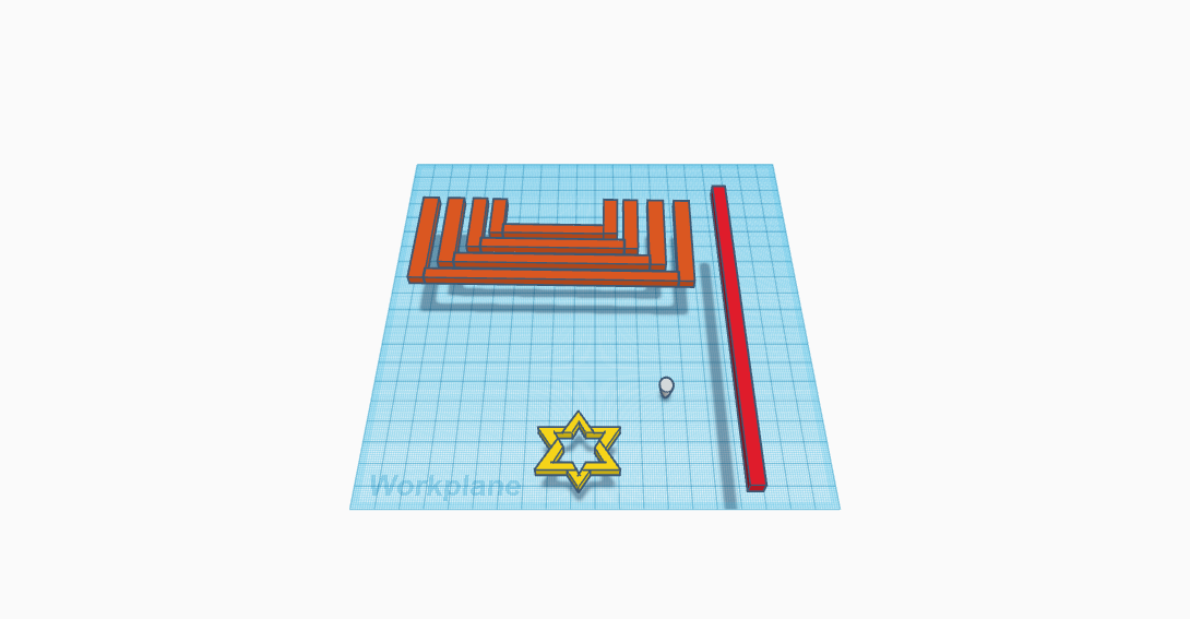 Hanukkah Decoration Using Tinkercad : 4 Steps - Instructables
