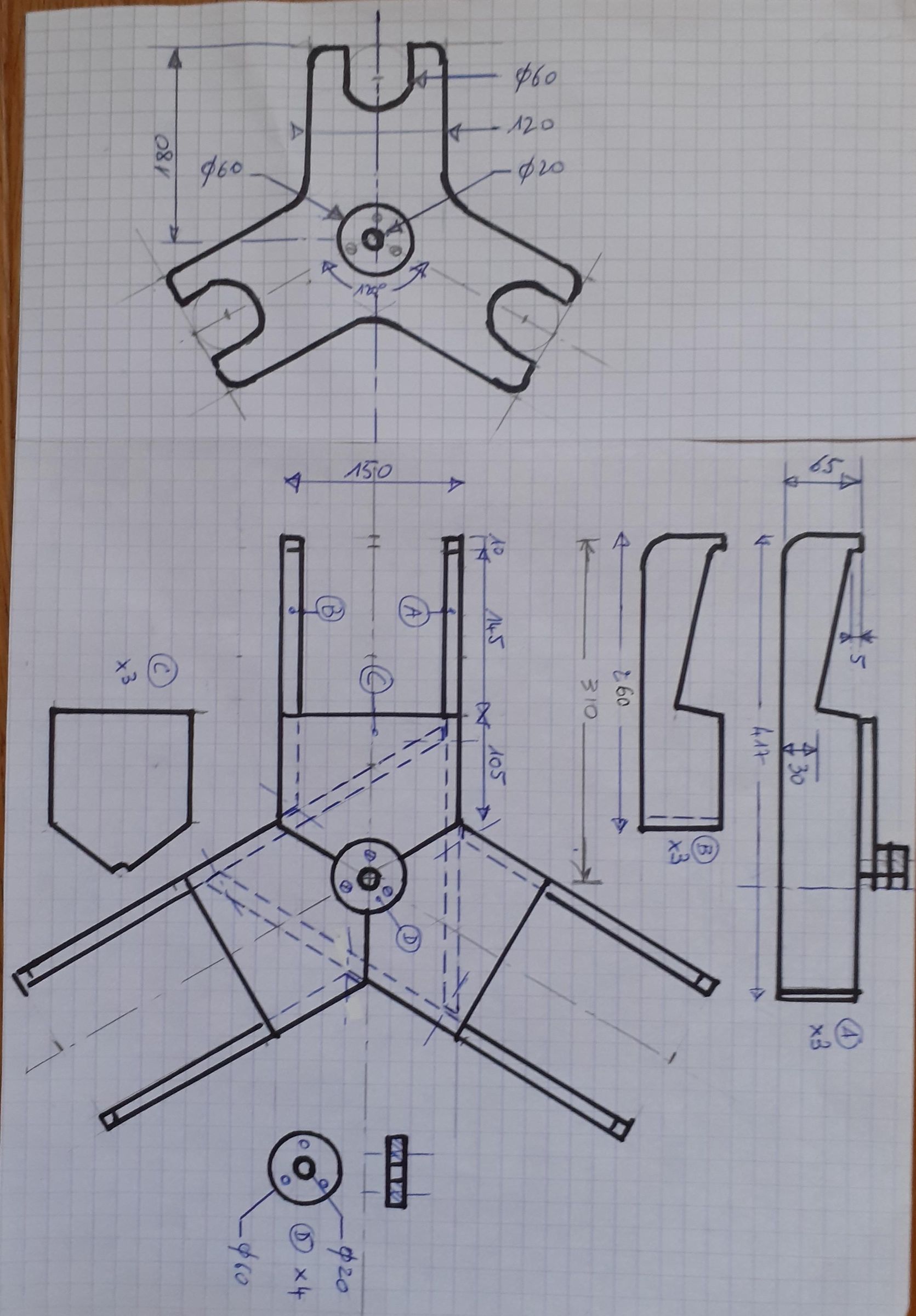 3 Guitars Stand : 7 Steps (with Pictures) - Instructables