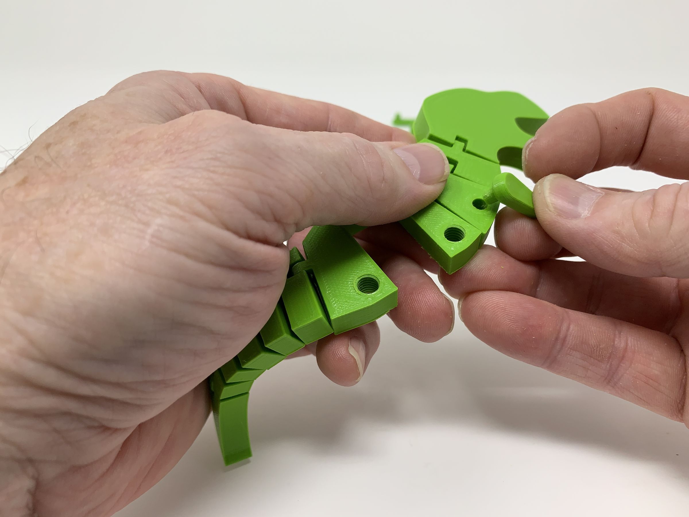 Motorized, Articulated T Rex(ish) Pin Walker : 7 Steps (with Pictures) - Instructables