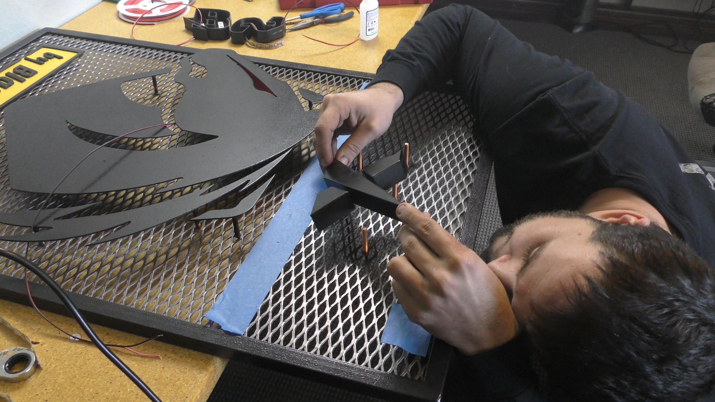 Stud Mounted Sign With 3D Printed Letters : 17 Steps (with Pictures ...