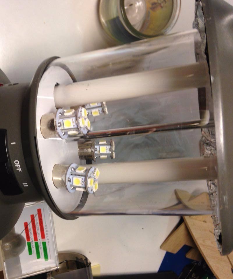 LED Lights for Fluorescent Light Lantern. - Instructables