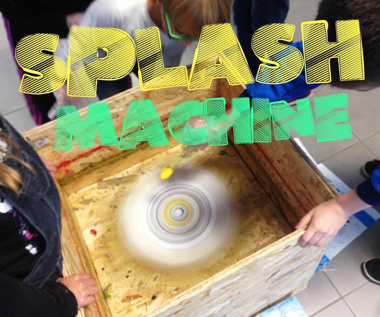 Splash Machine [Spin Art Maker] : 9 Steps (with Pictures) - Instructables
