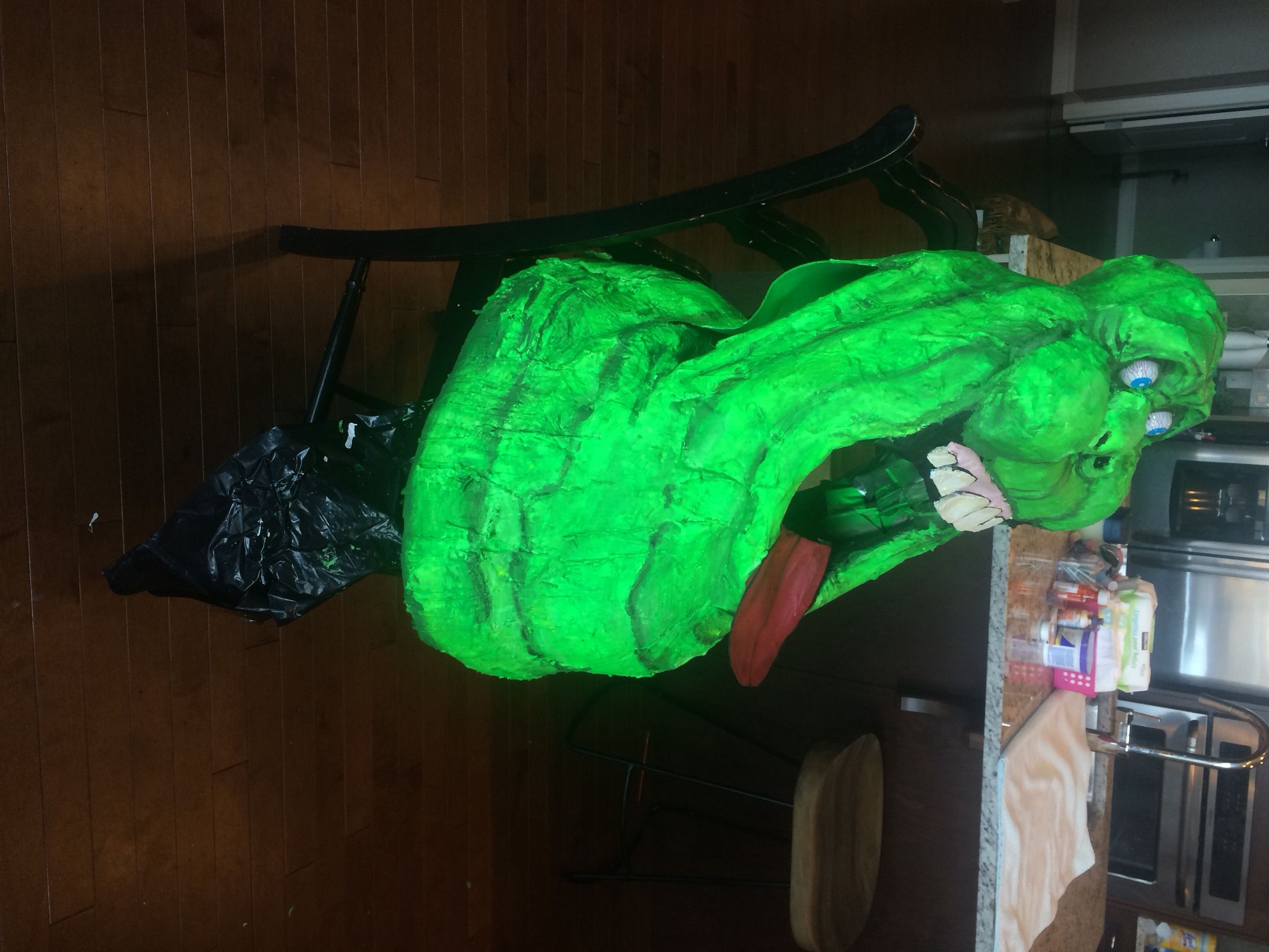 Slimer Ghostbusters Costume : 11 Steps (with Pictures) - Instructables