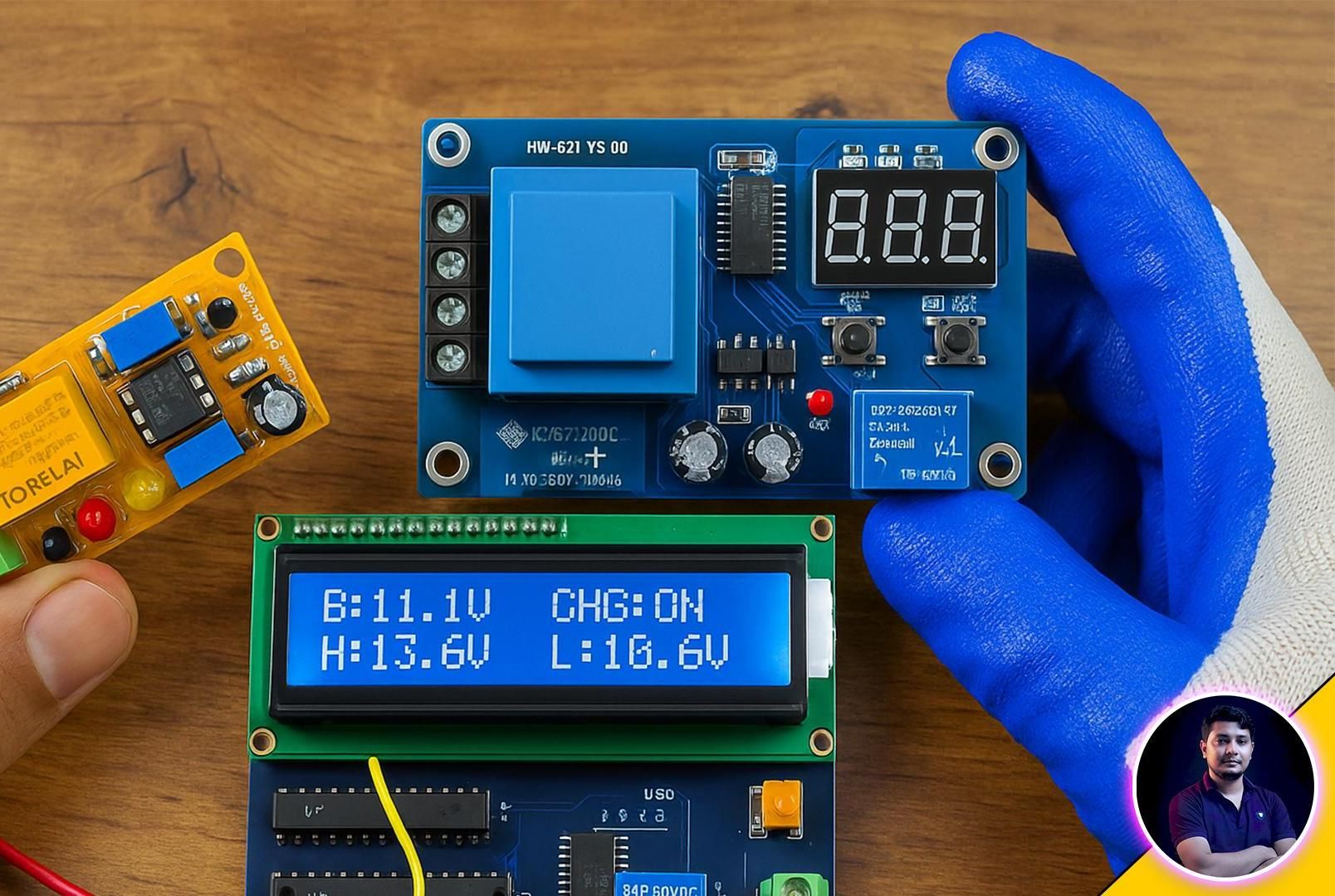 Top 3 Autocut Charge Controller for 12V Battery : 3 Steps (with Pictures) - Instructables