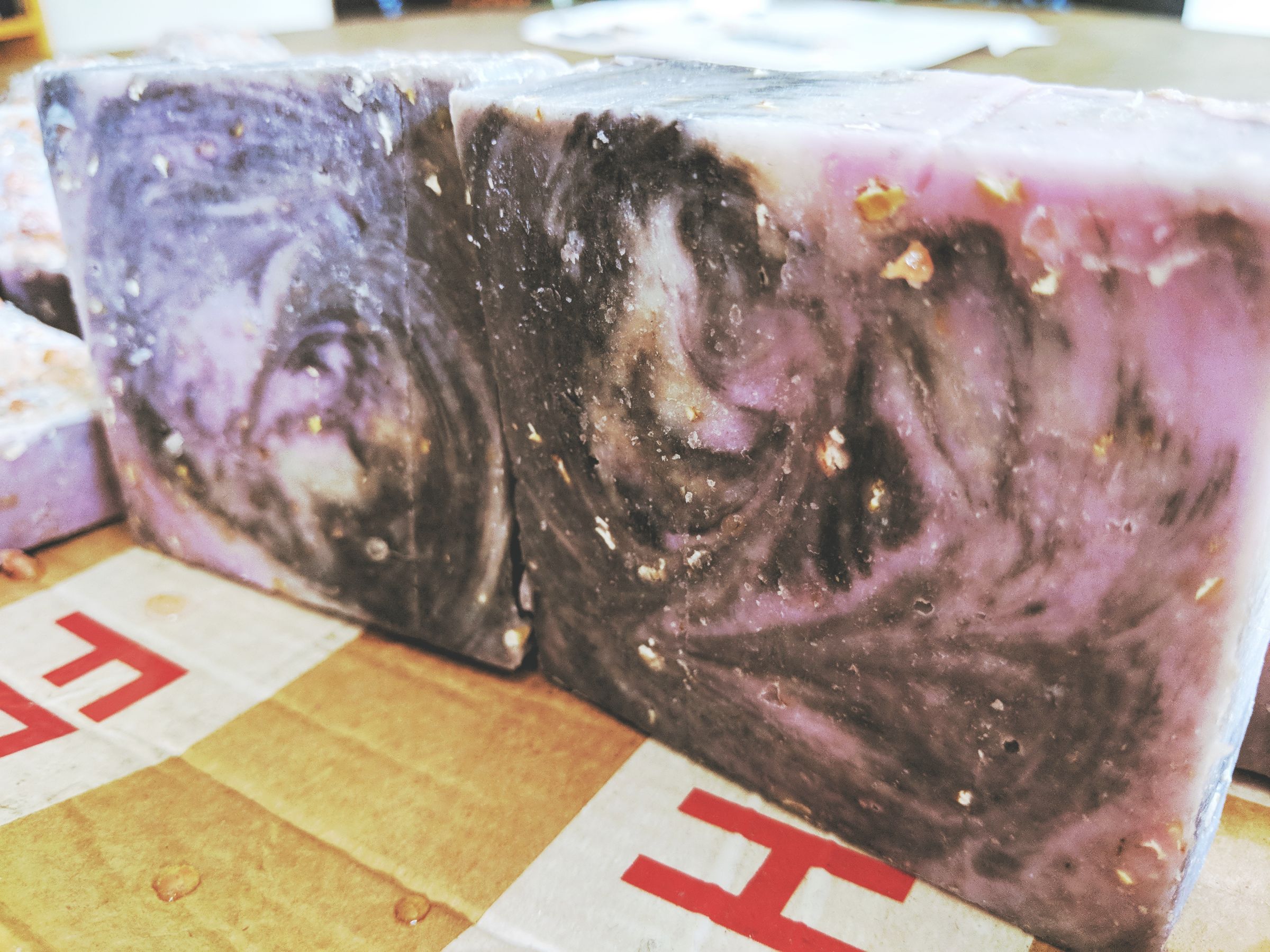 Easy Galaxy Swirl Cold Process Soap Recipe : 7 Steps (with Pictures ...