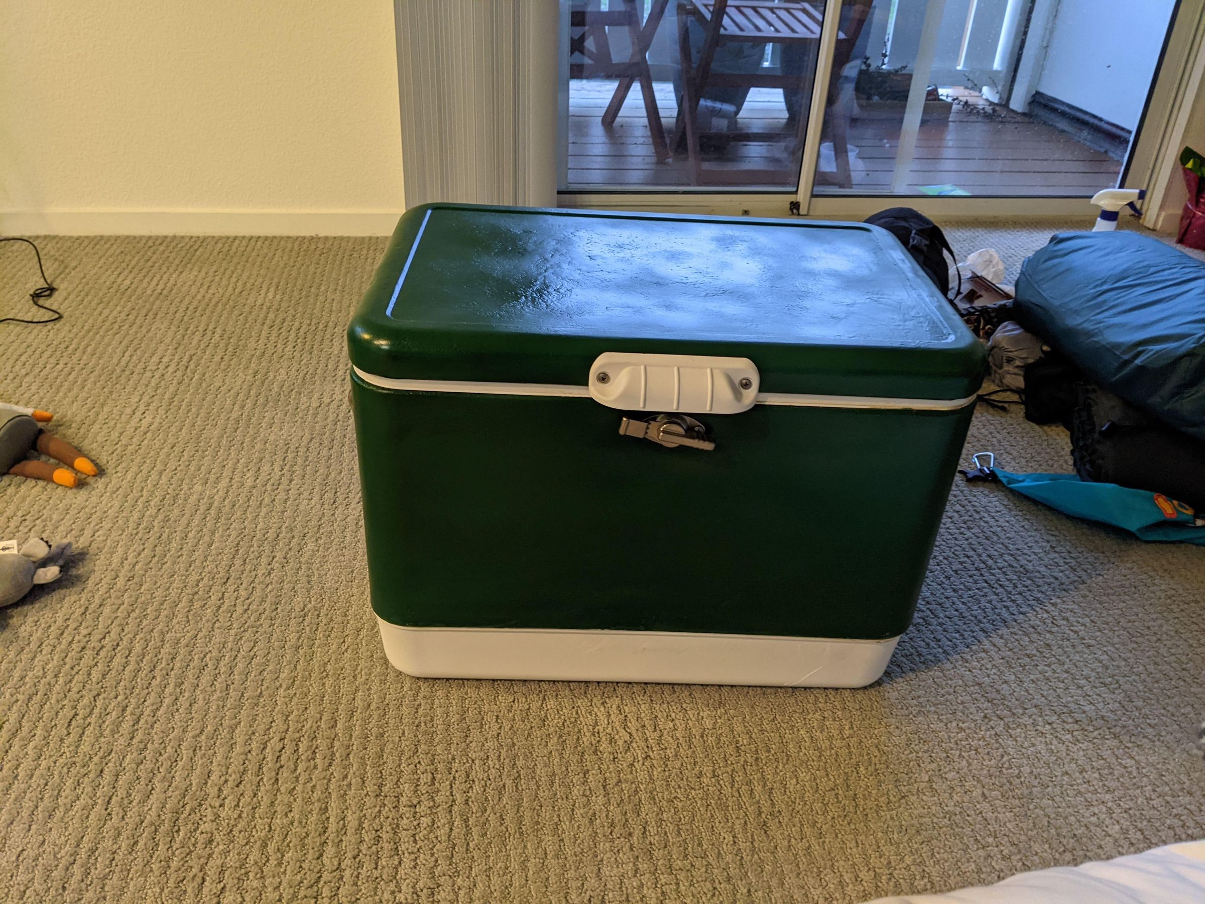 Classic Cooler Salvaged From Dumpster & Restored! : 7 Steps (with ...