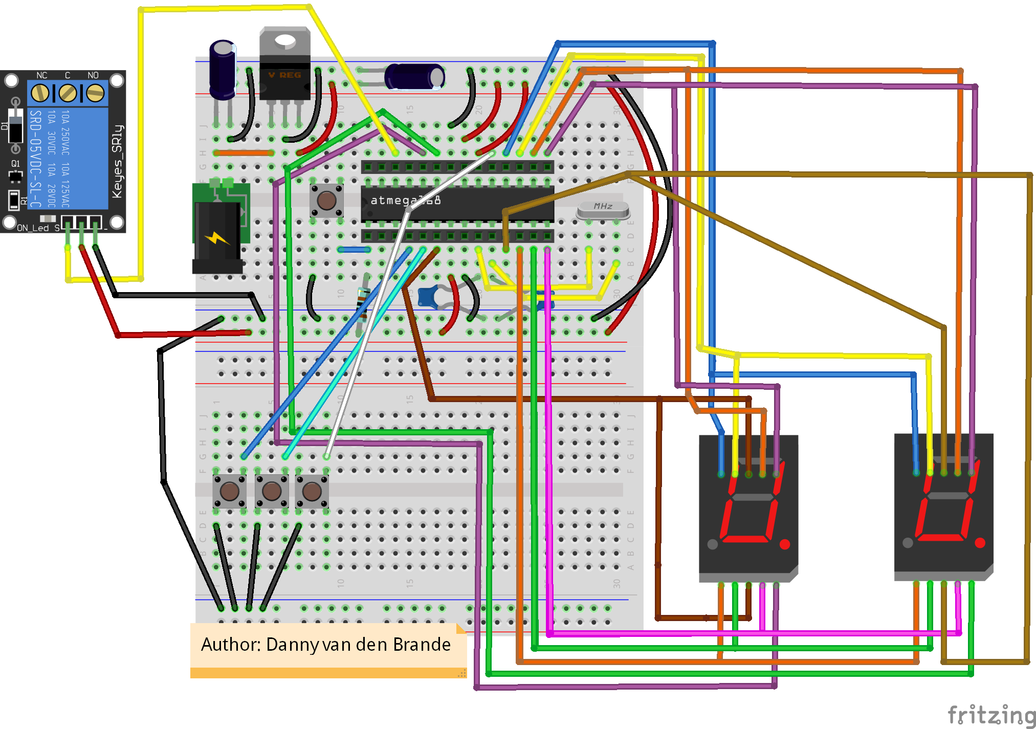 Arduino - Standalone Atmega328p TIMER - TIME BOMB MOVIE PROP ...