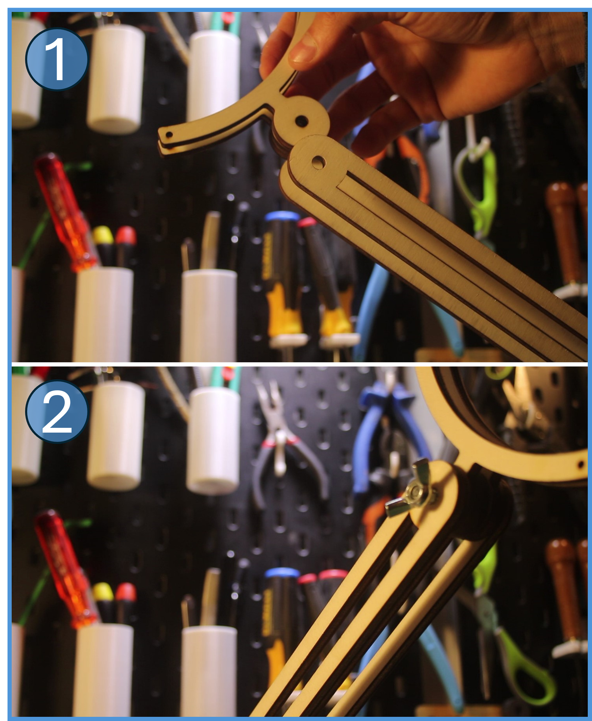 Laser Cut Adjustable Table Lamp : 10 Steps (with Pictures) - Instructables