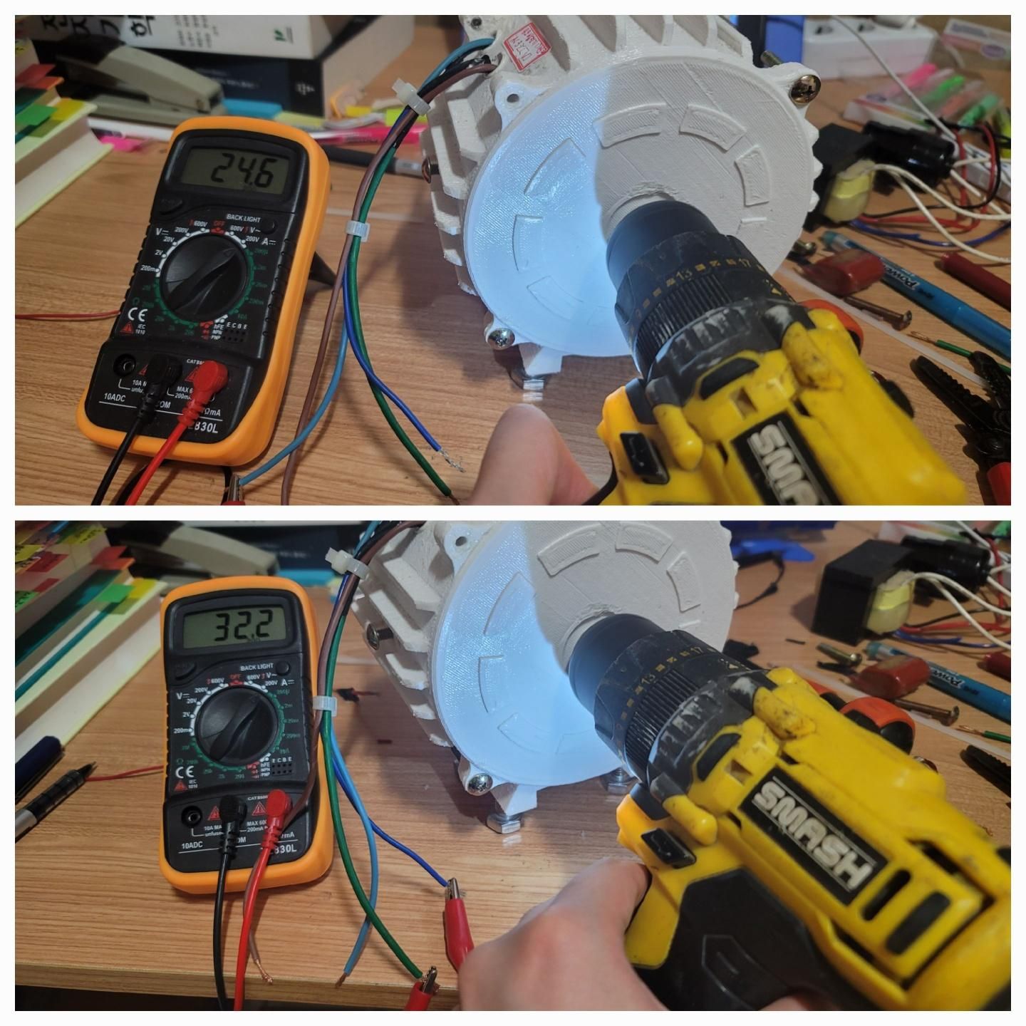 Making a Generator With a 3D Printer, Fan Motor, and Exercise Equipment ...
