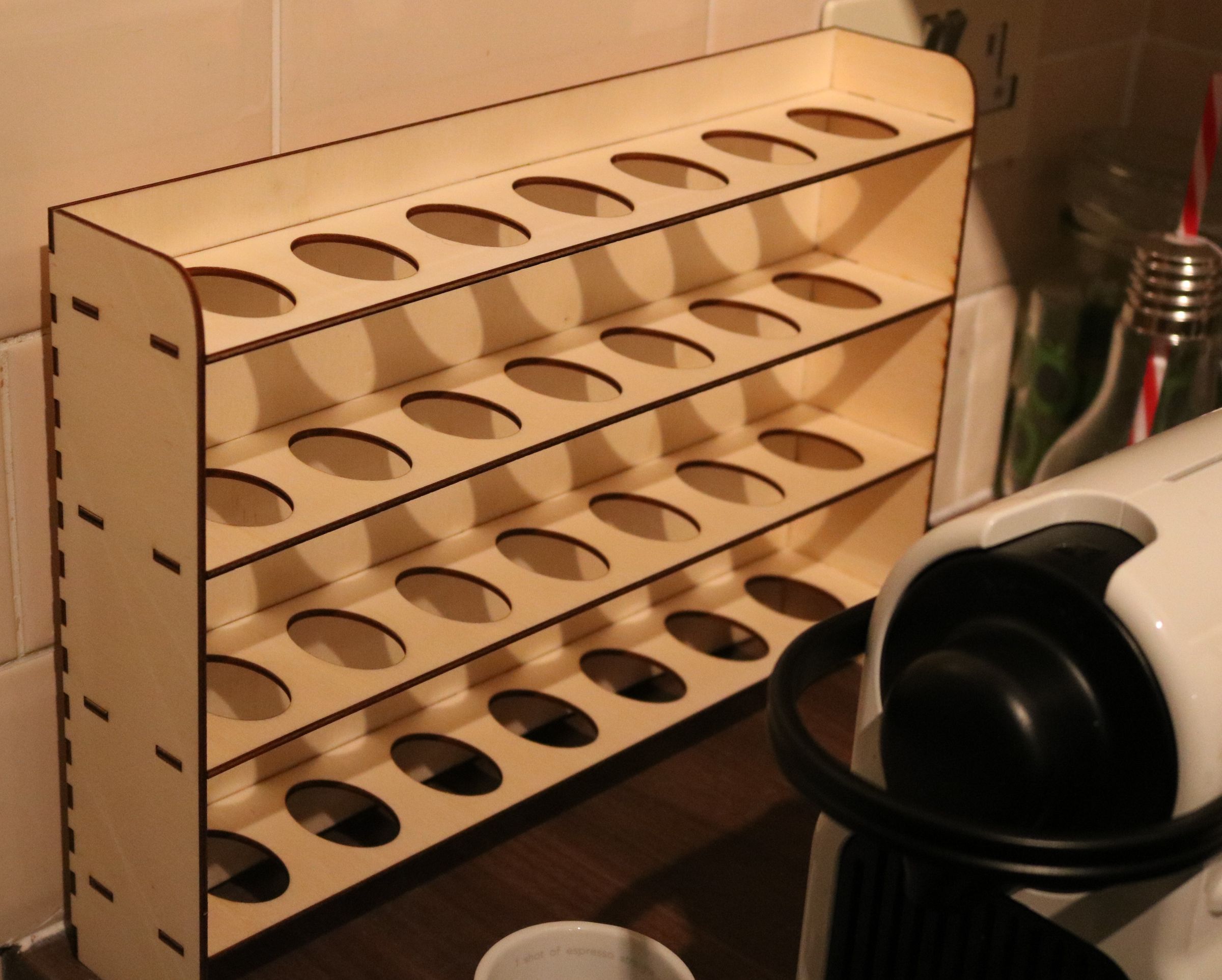 Coffee Pod Rack : 8 Steps (with Pictures) - Instructables
