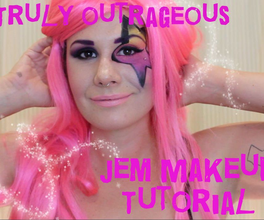 Truly Outrageous JEM Makeup! : 5 Steps (with Pictures) - Instructables