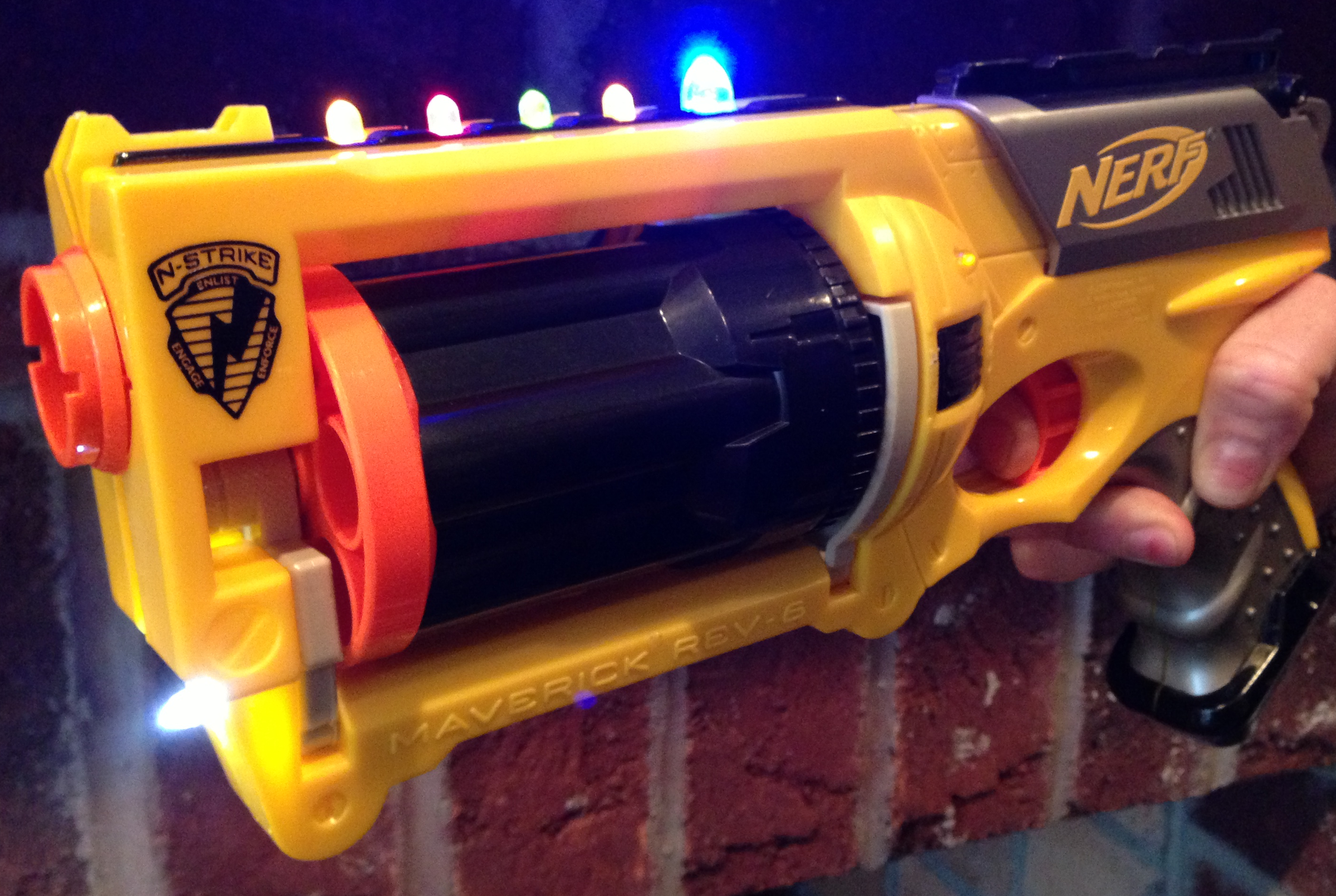 Nerf Maverick Lightgun : 3 Steps - Instructables