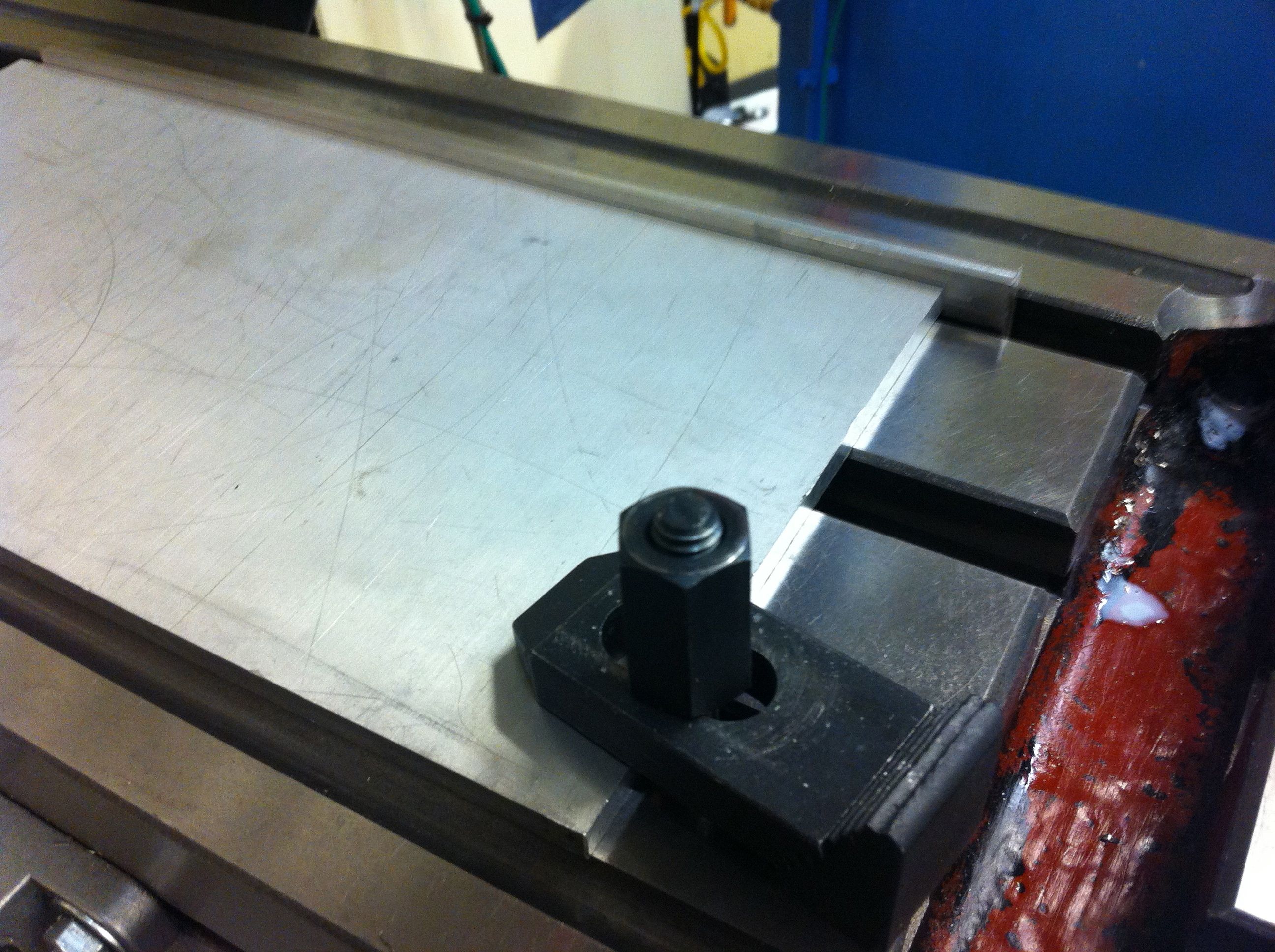 T-slot Stop for Vertical Mill Table : 5 Steps (with Pictures ...