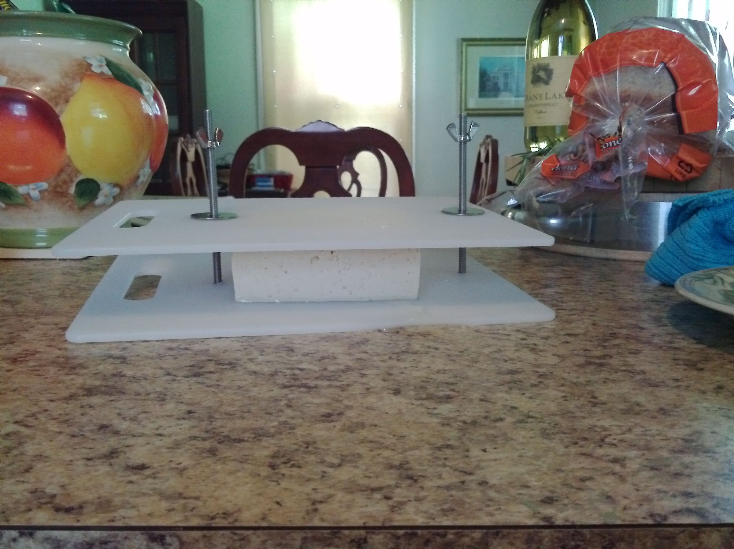 Simple, Inexpensive Tofu Press!!! : 5 Steps - Instructables