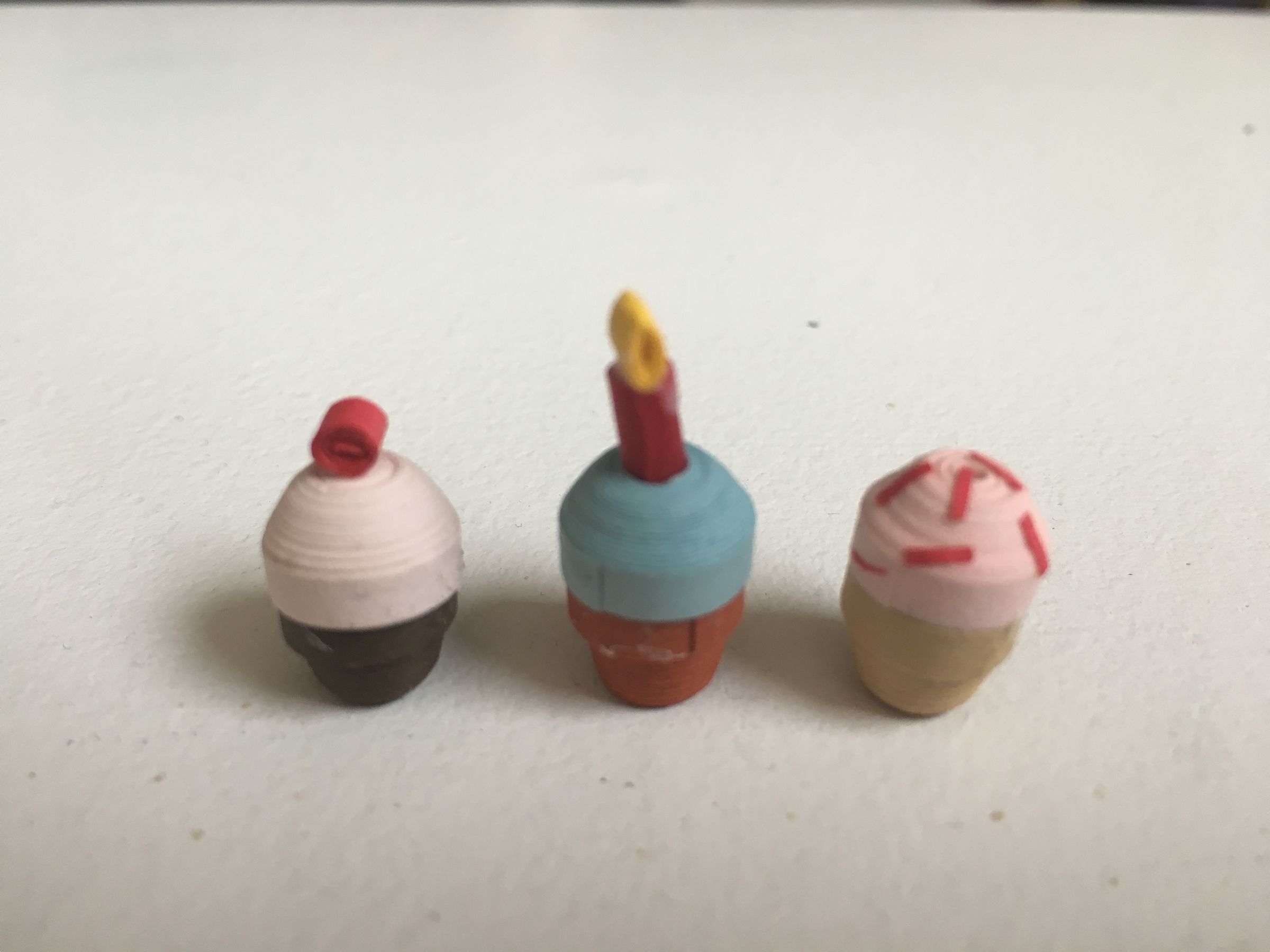 Mini 3D Quilled Cupcakes : 4 Steps (with Pictures) - Instructables