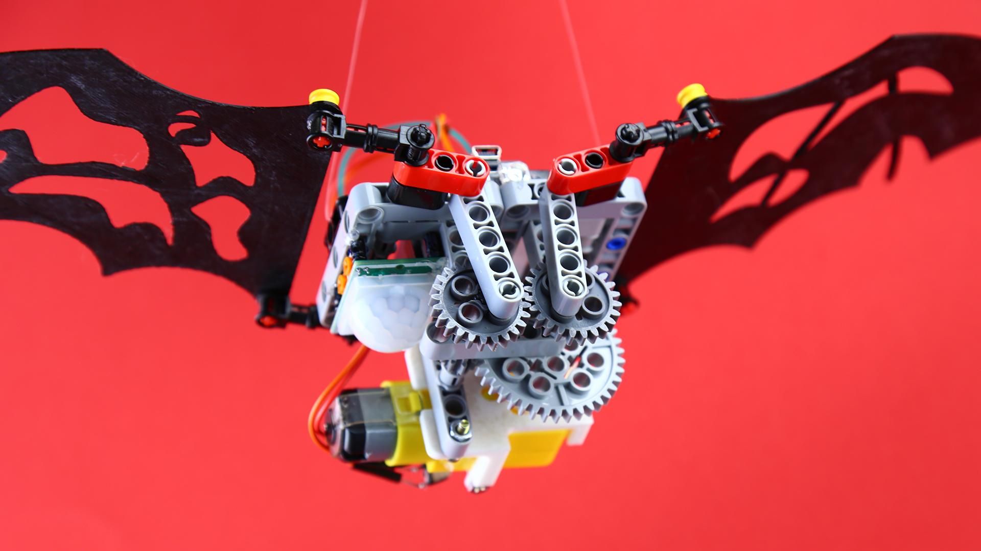 A DIY Flapping-wing Robotic Bat With Arduino, 3D Printed, and Lego ...