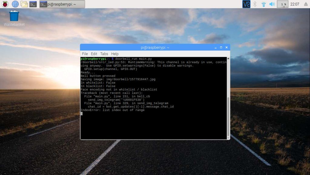 Doorbell With Face Recognition: 7 Steps