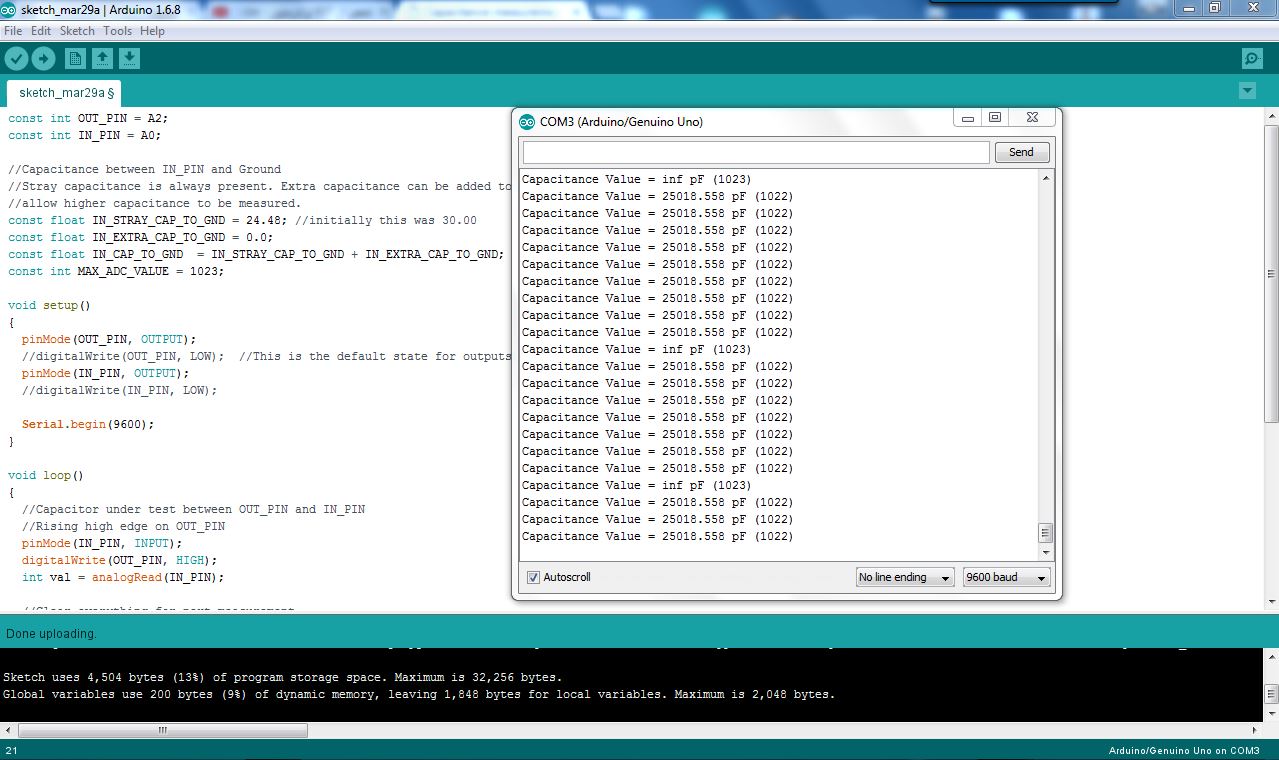 Arduino Capacitances Measure - Instructables