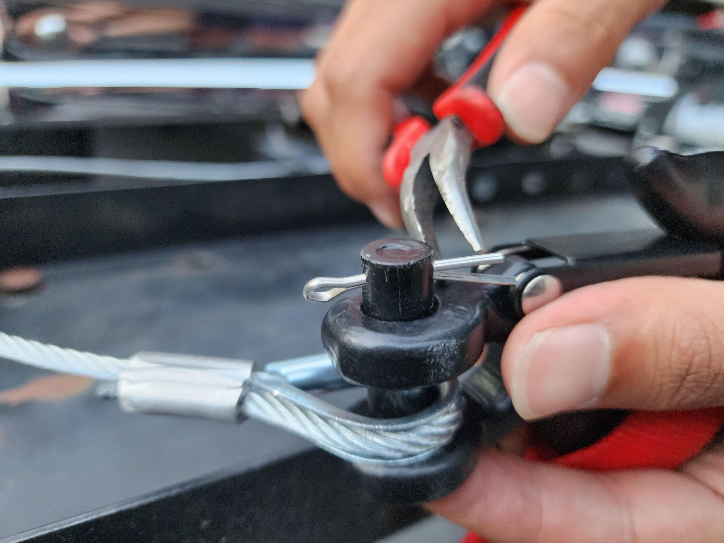 DIY Winch Assisted Motorcycle Hitch Carrier (No-Weld) : 6 Steps (with ...