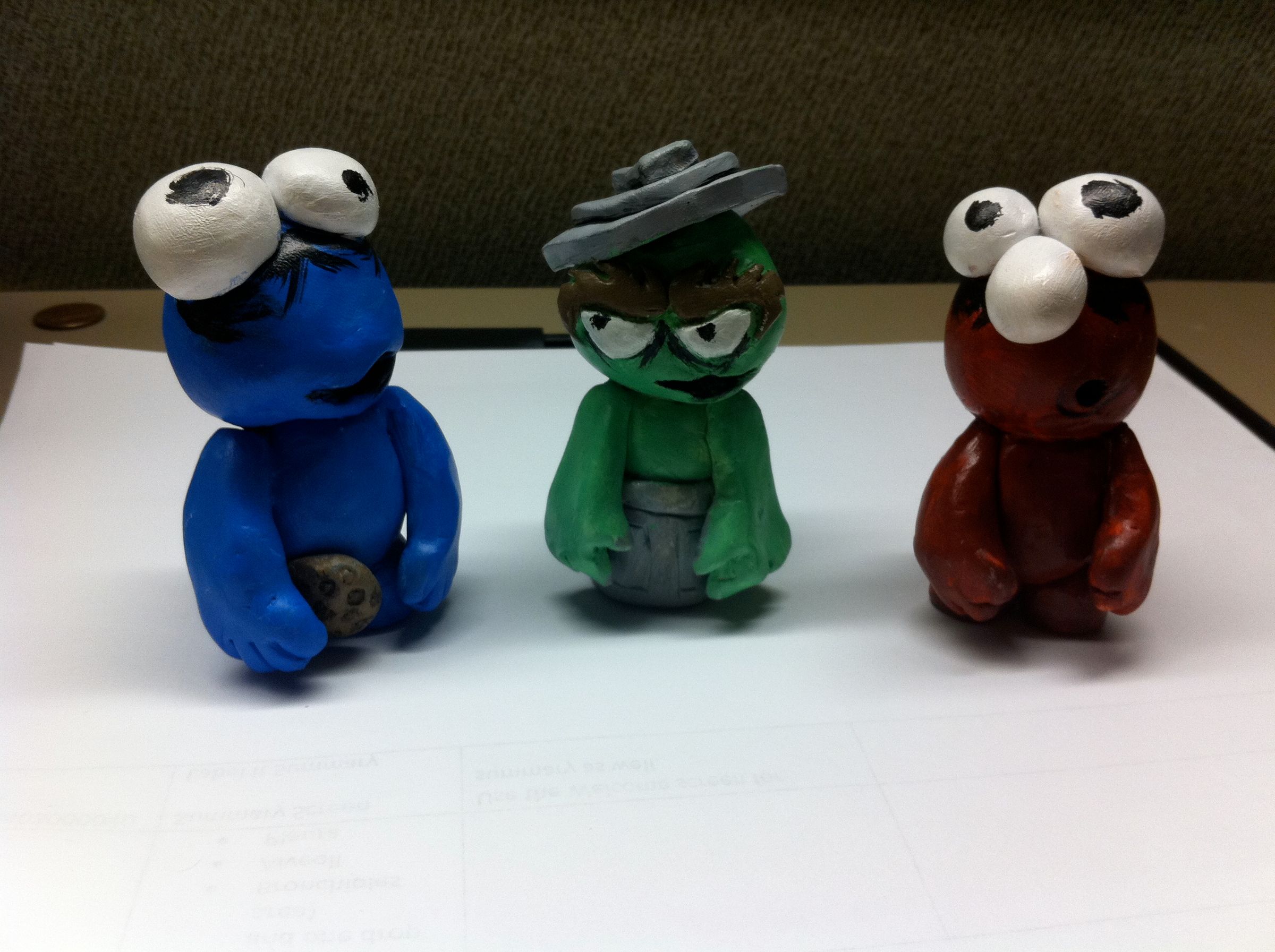 USB Sesame Street Zombie/desk Decorations - Instructables