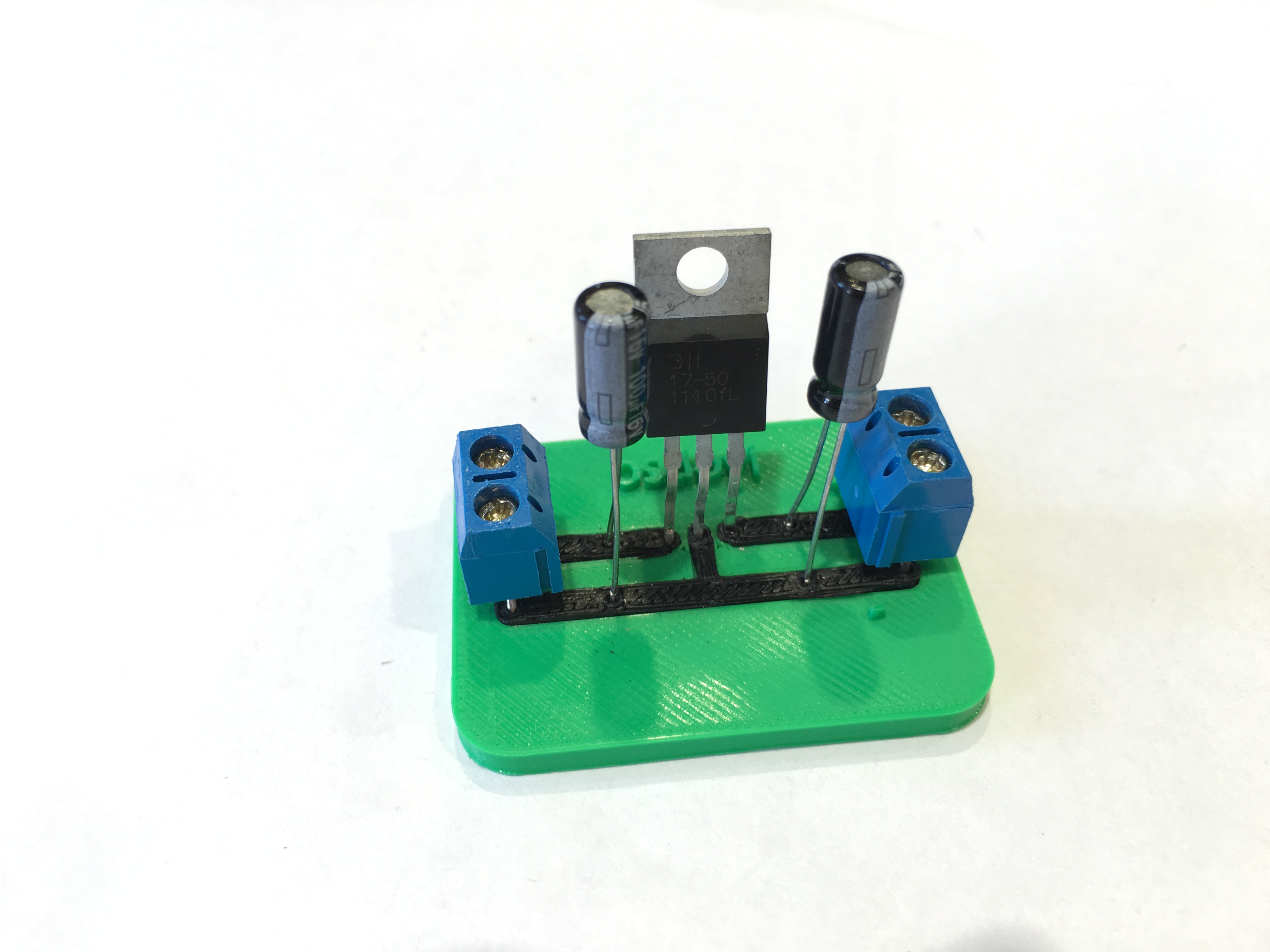 3D Printed Voltage Regulator Circuit Like PCB Circuit : 7 Steps (with ...