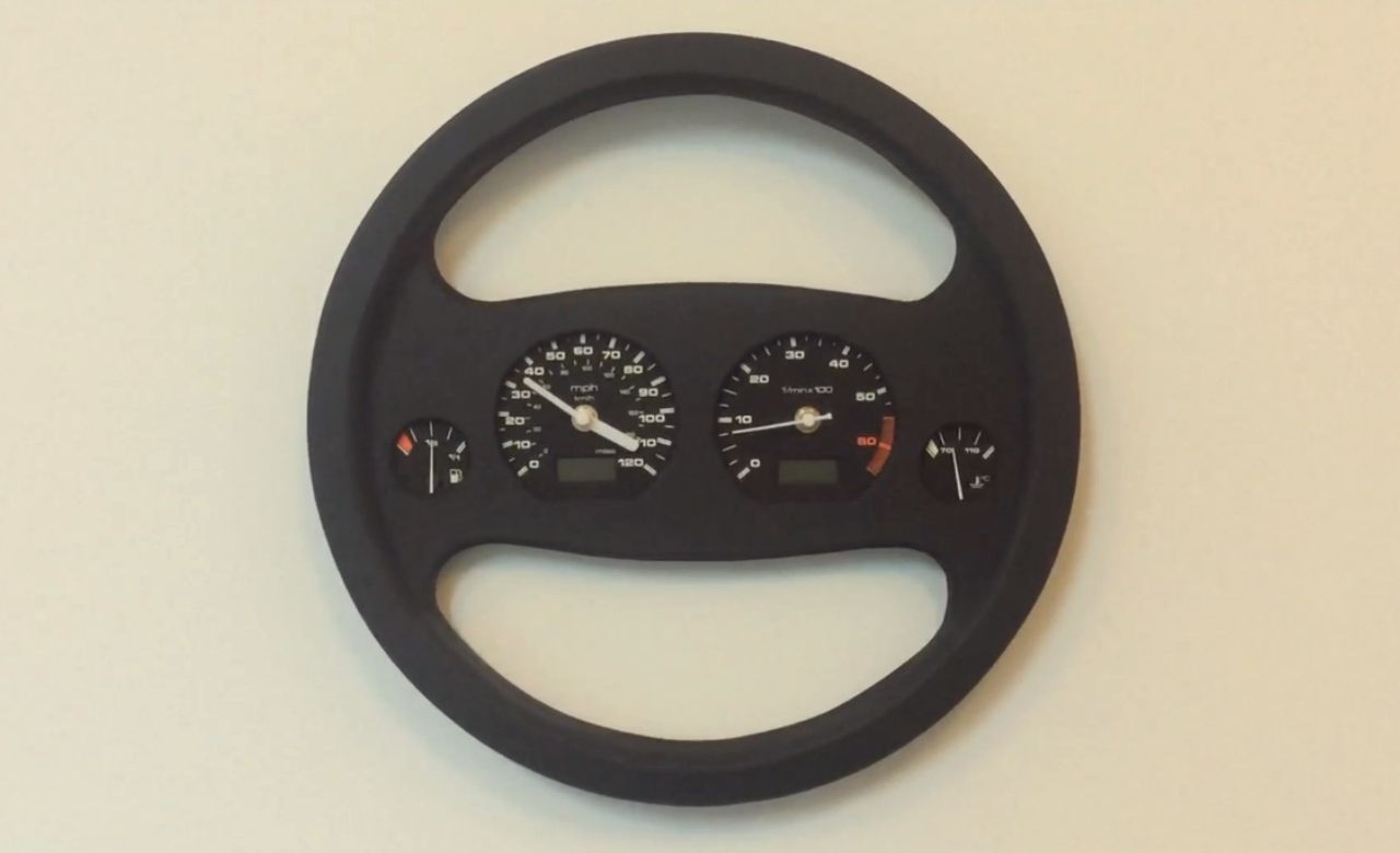 Speedometer Wall Clock : 10 Steps (with Pictures) - Instructables