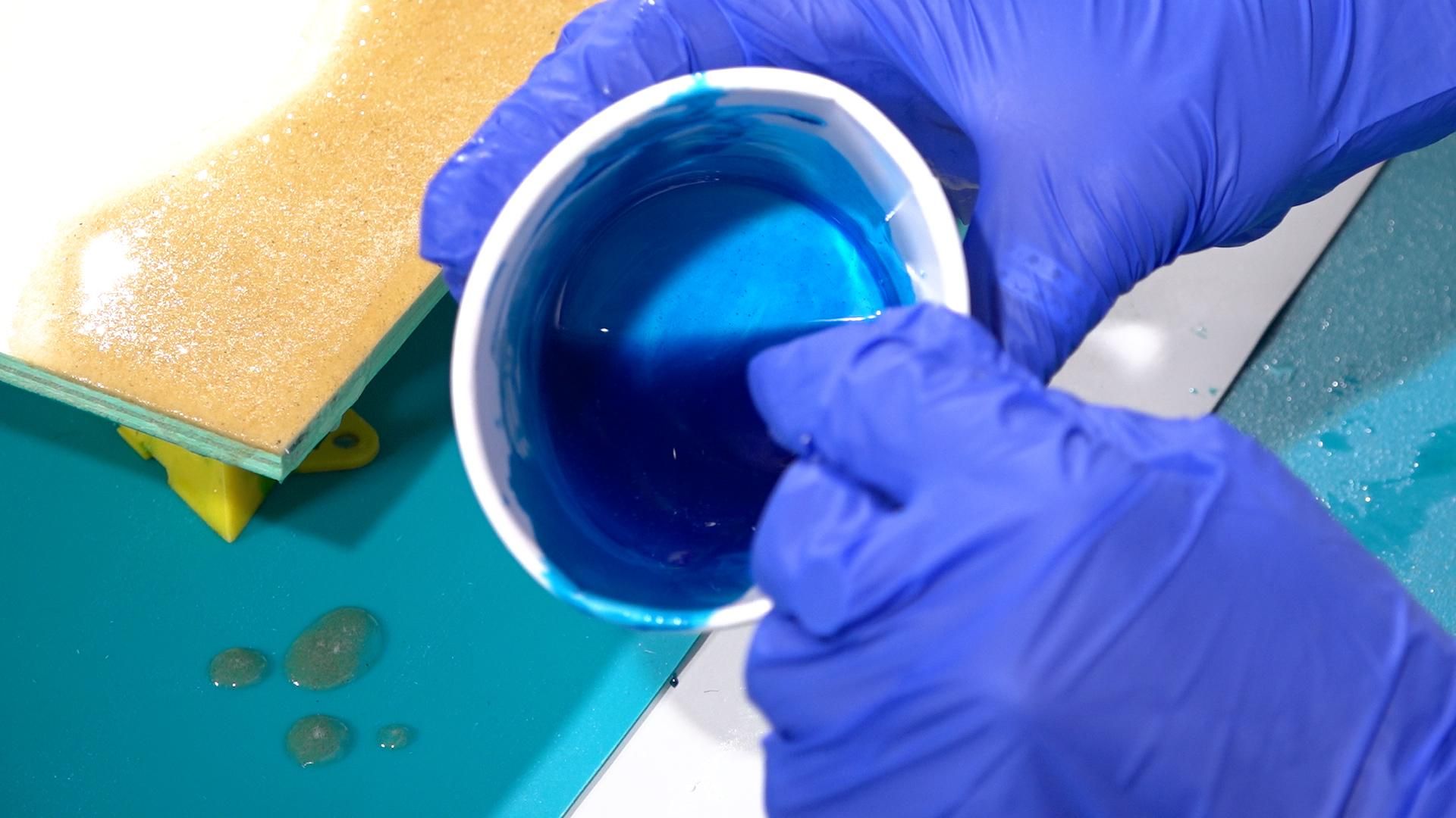 How to Create Two Pieces of Ocean Inspired Resin Art Work! : 8 Steps ...