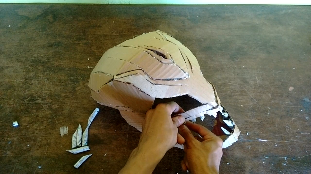 How to Make Venom Mask (Spiderman) - Instructables