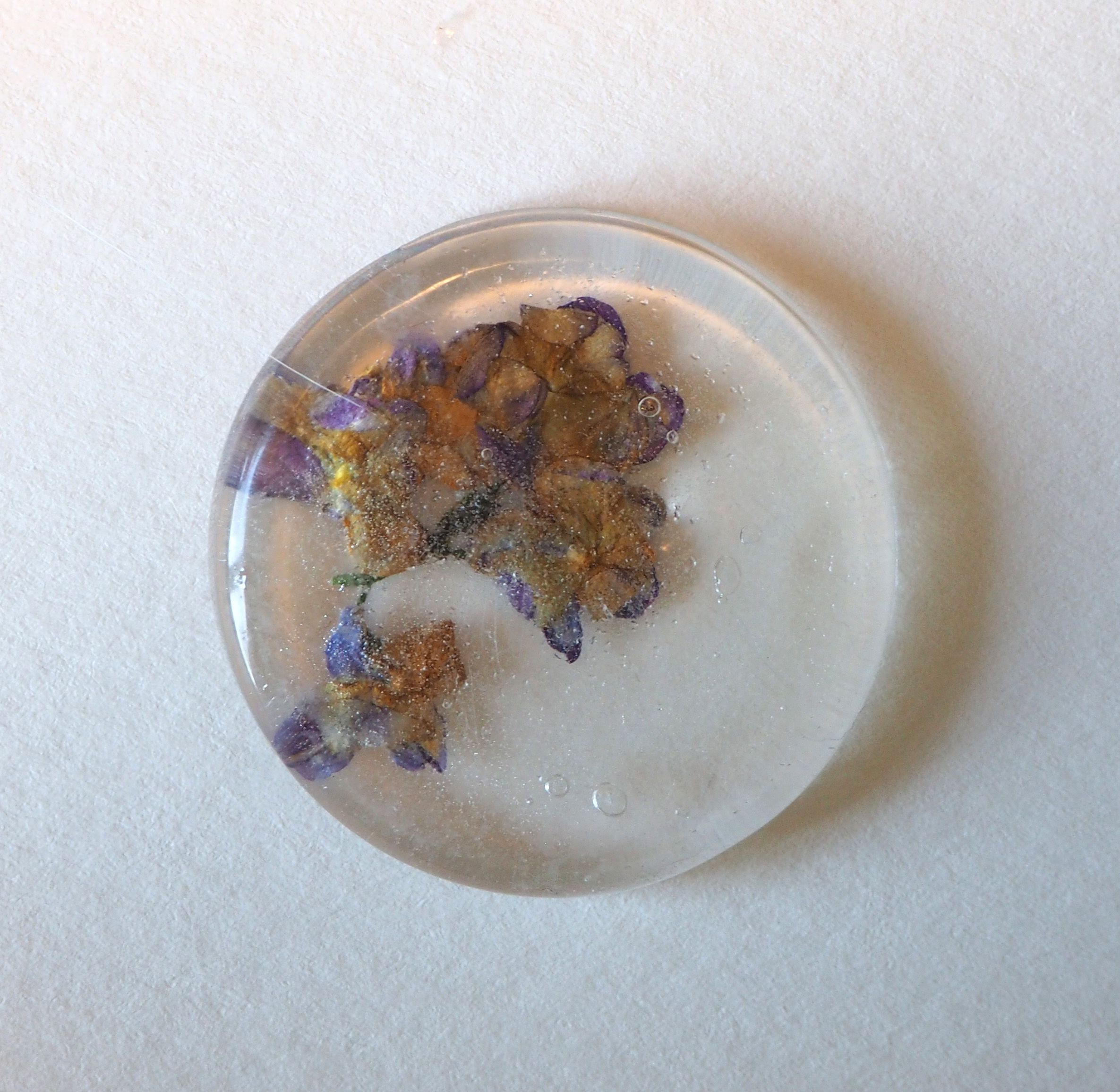 Techniques to Embed Flowers in Resin : 12 Steps (with Pictures ...
