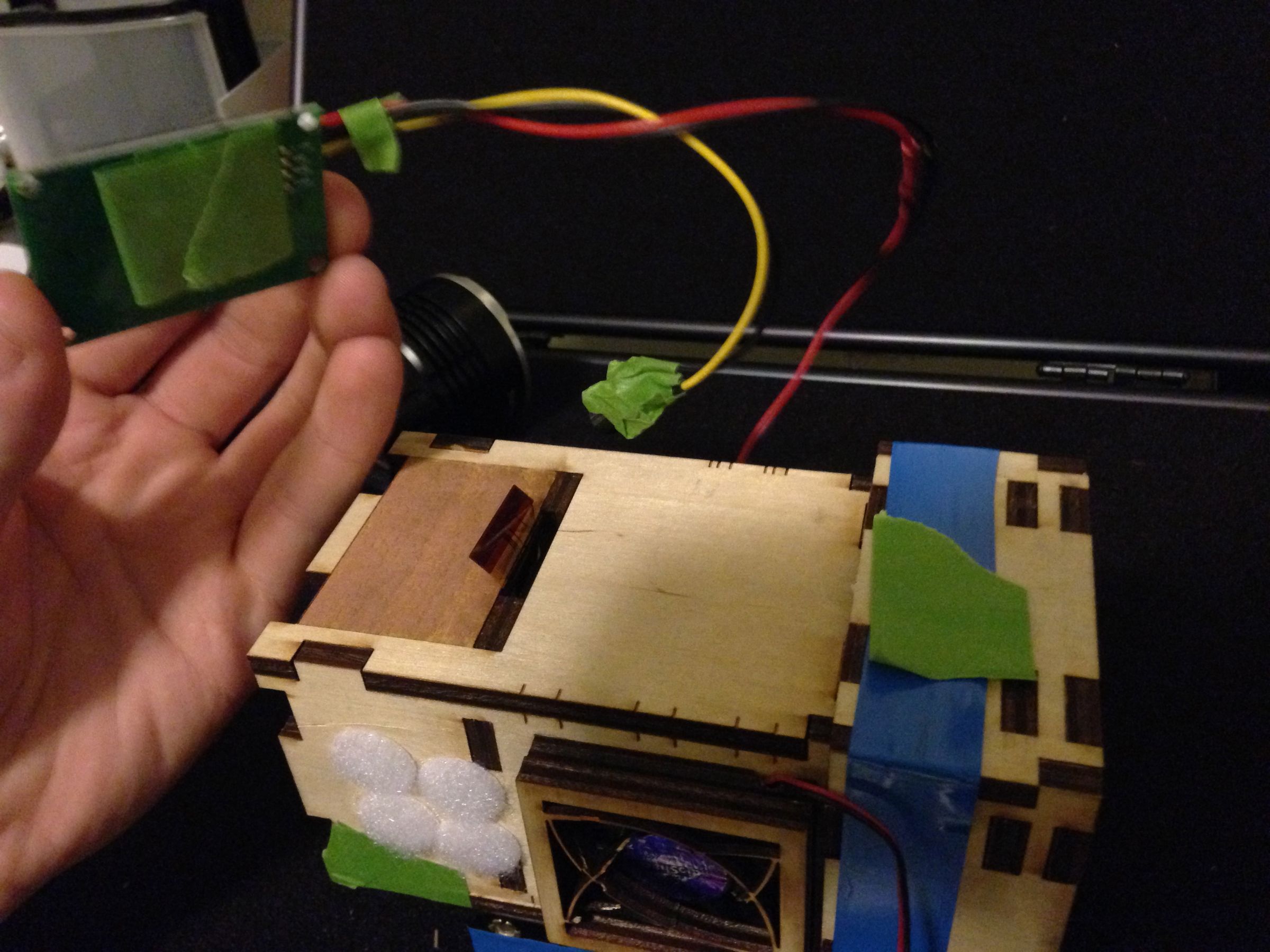 Augment Your Reality With the ITorch Raspberry Pi Flashlight Projector ...