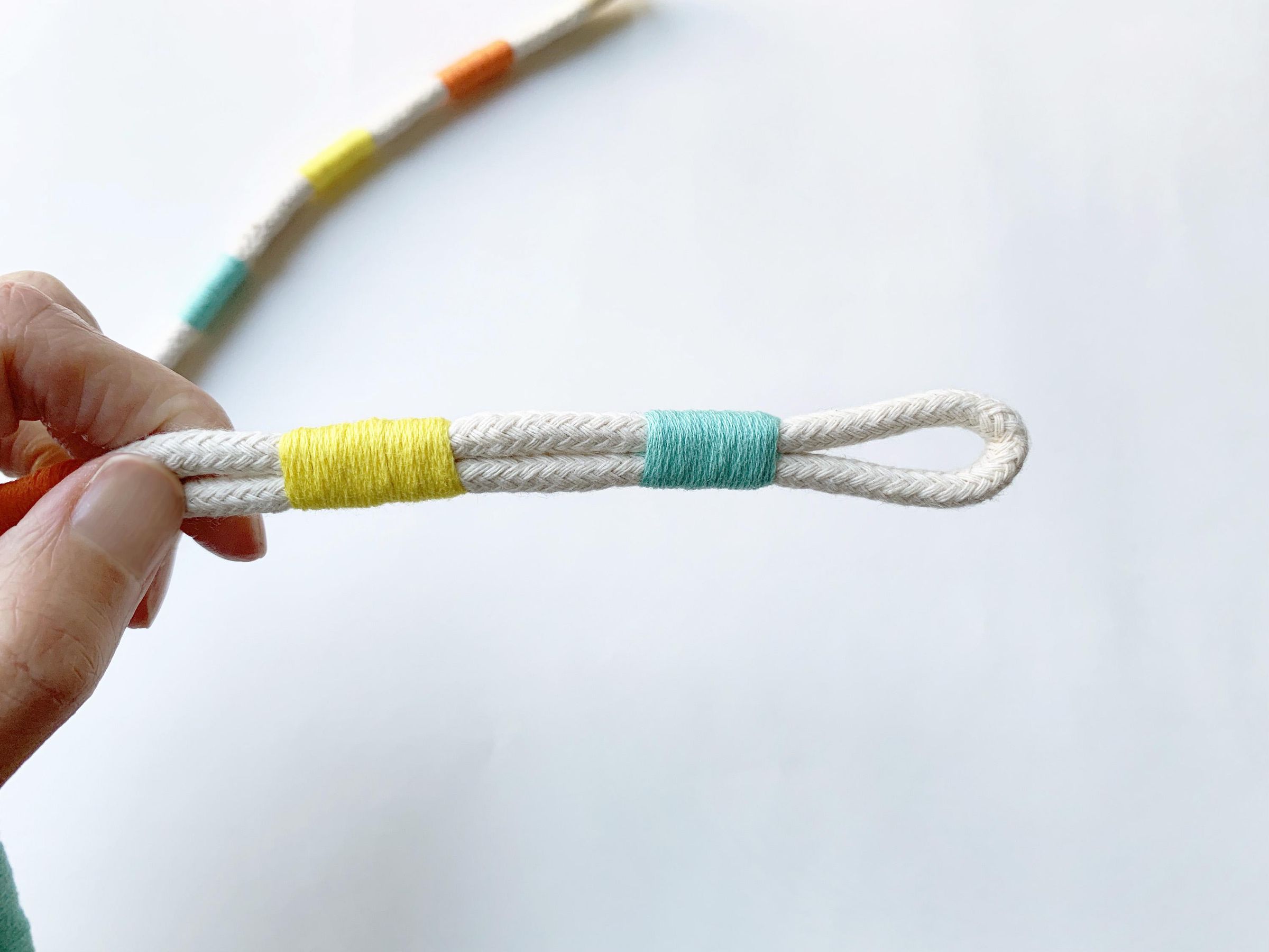 Colorful Rope Macrame Knot Necklace With Tassel : 8 Steps (with ...