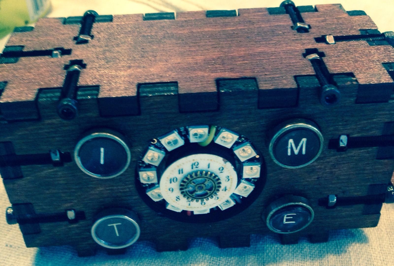 Steampunk ESP8266 Internet Connected Clock Using the Arduino IDE : 9 ...