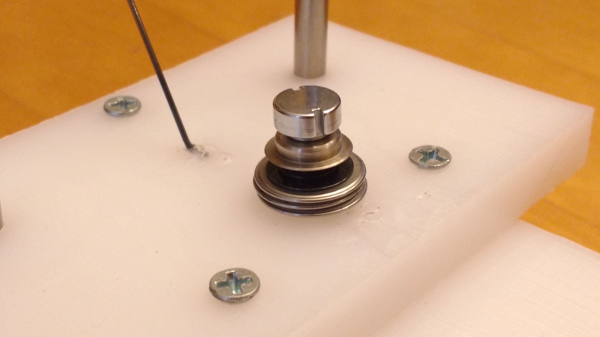 Fishing Rod Wrapping Jig Made From Crutches & HDPE Cutting Board : 8 ...