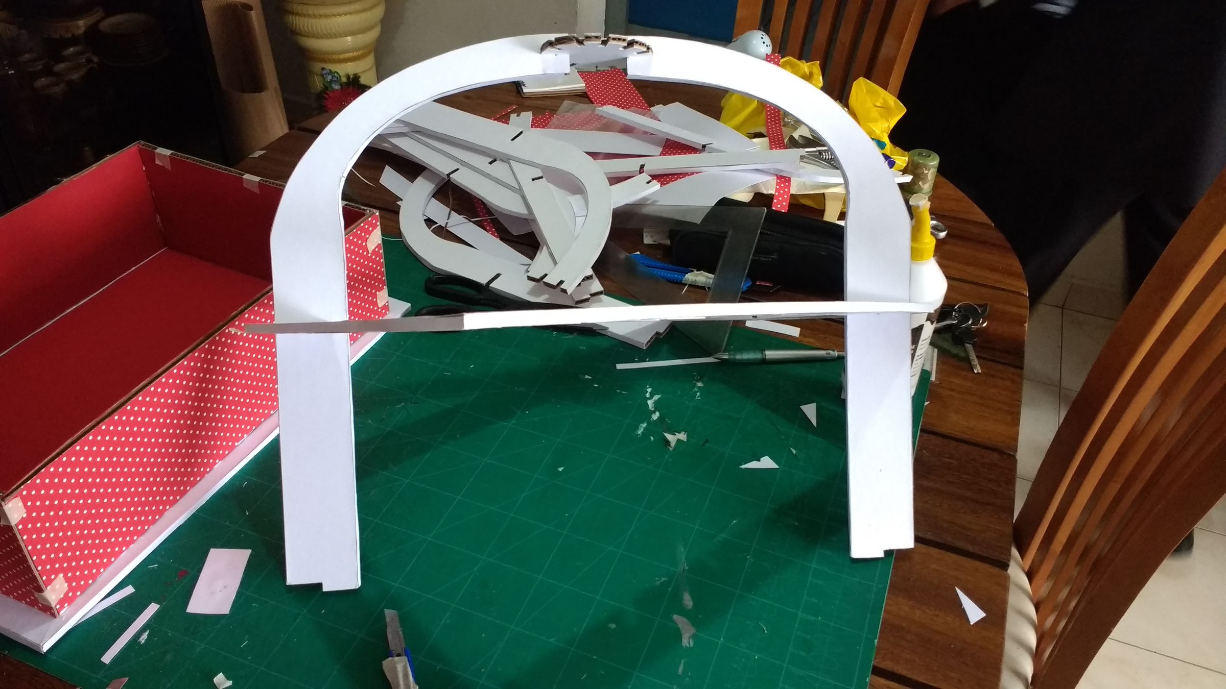 Cardboard Decorative Birdcage : 12 Steps (with Pictures) - Instructables