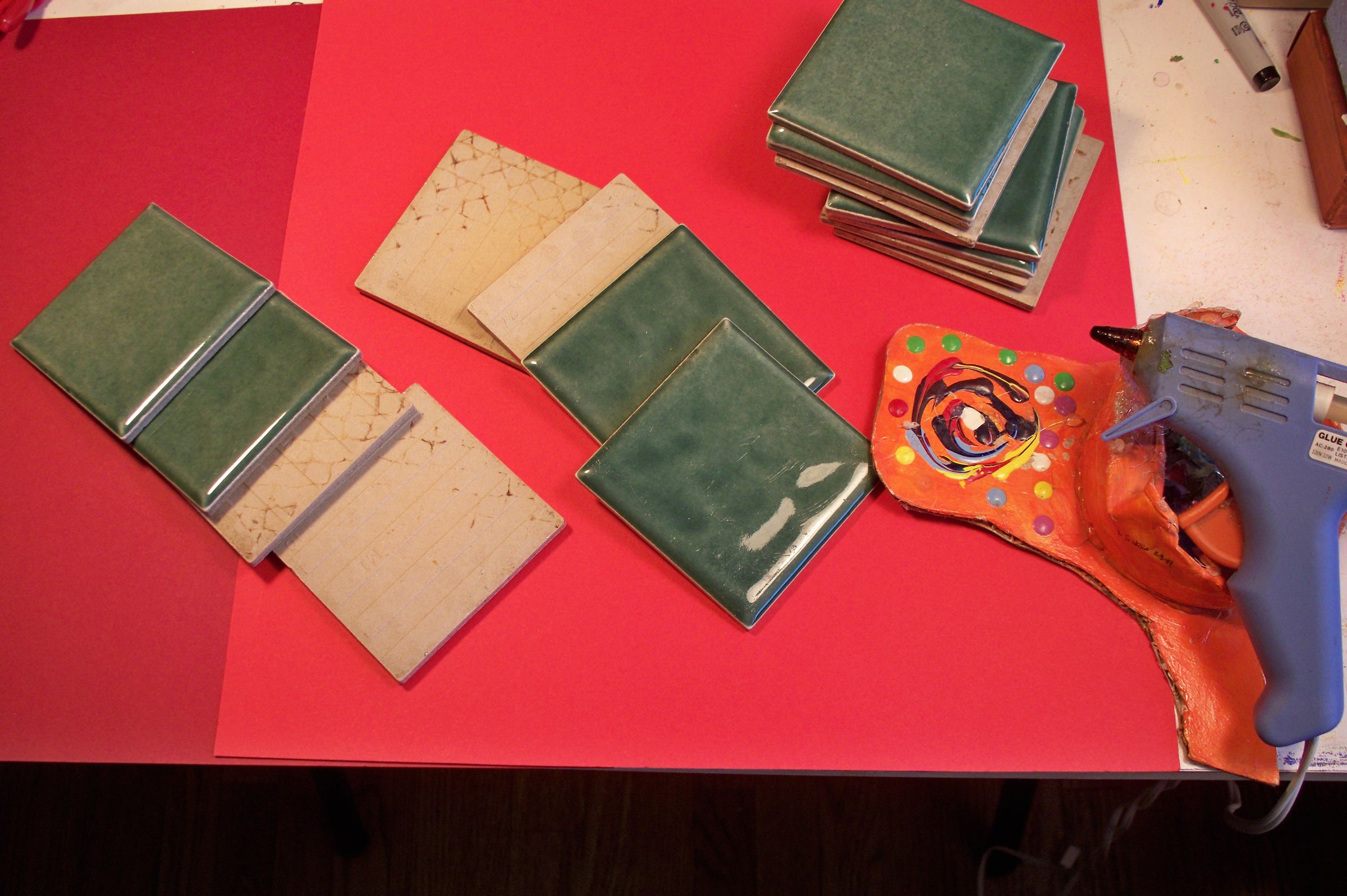 How to Make Bookends From Ceramic Tile : 6 Steps (with Pictures ...