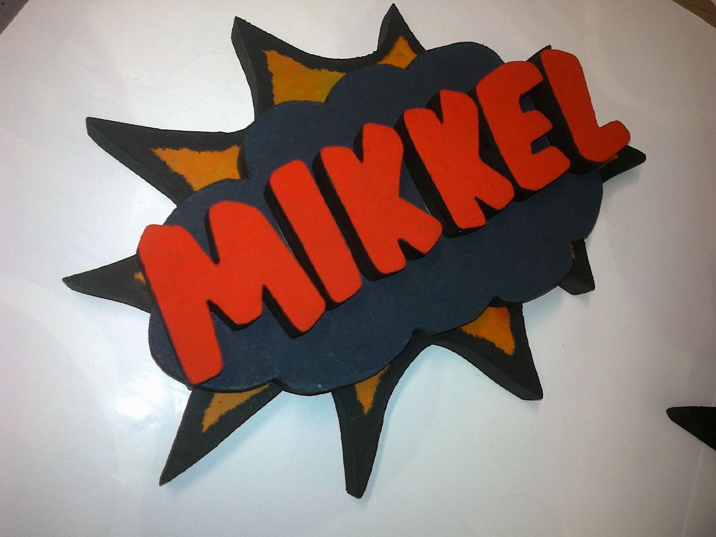 Comic Callout Door Sign : 4 Steps (with Pictures) - Instructables